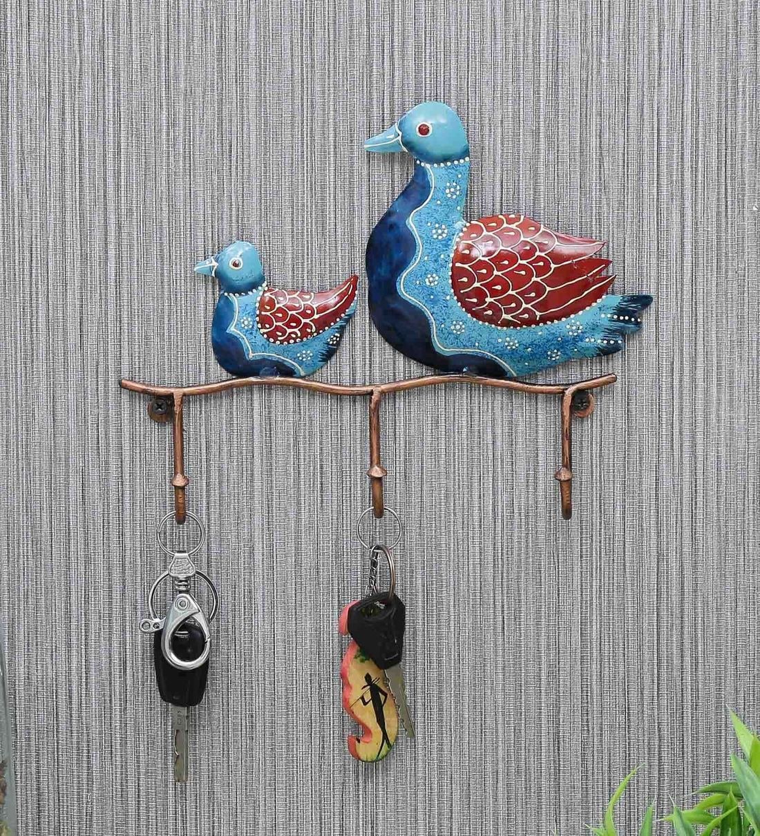 Buy Multicolour Iron Duck Key Holder at 14% OFF by Padmavati Art ...