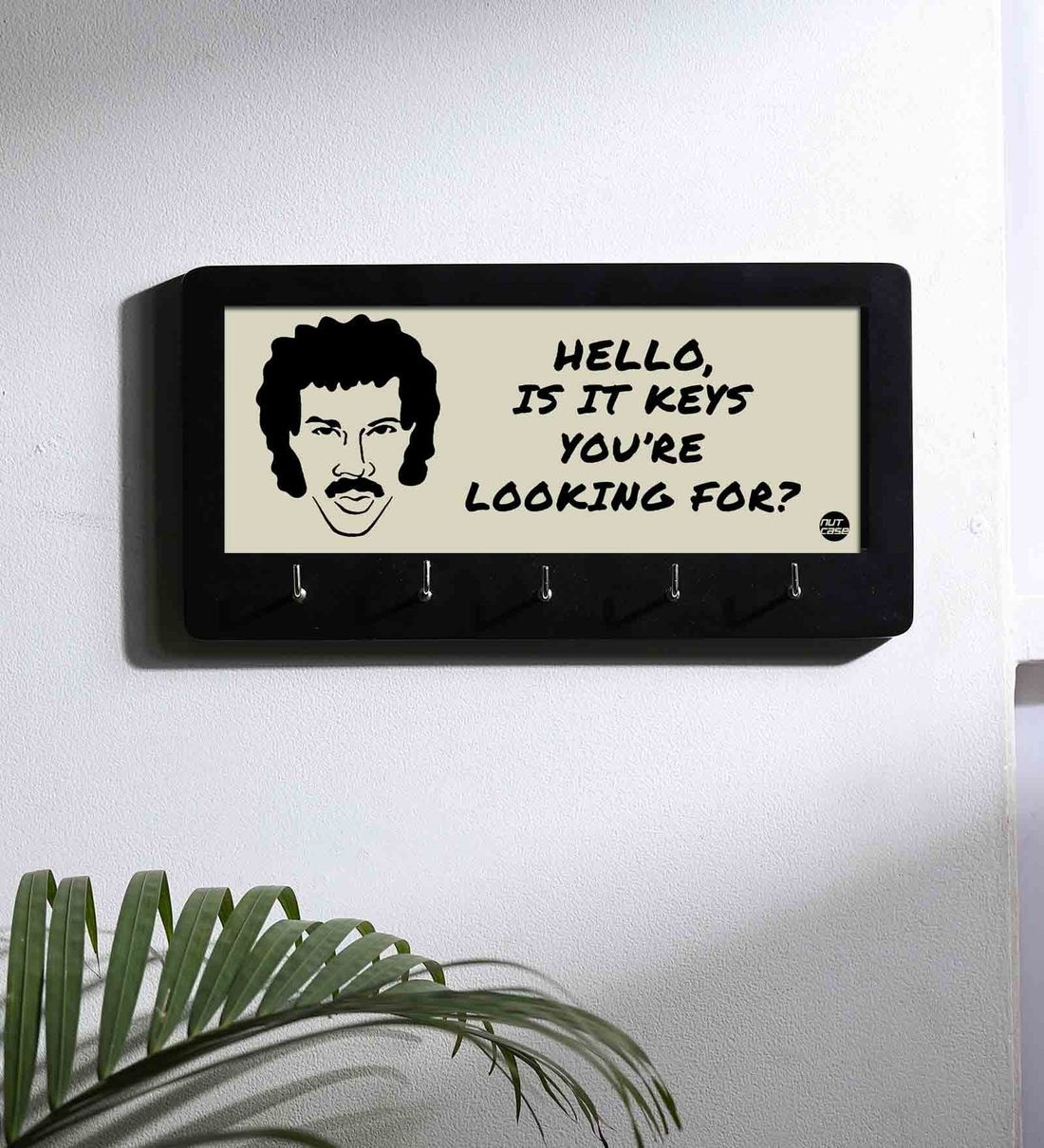 Buy Multicolour Mdf Key Holder With 5 Hooks By Nutcase Online - Key ...