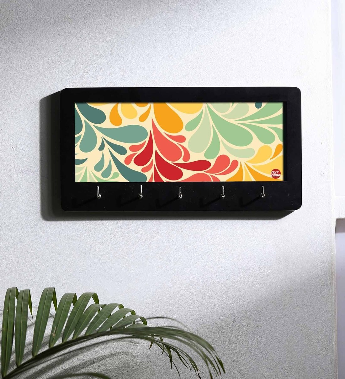 Buy Multicolour Mdf Key Holder With 5 Hooks By Nutcase at 27% OFF by ...