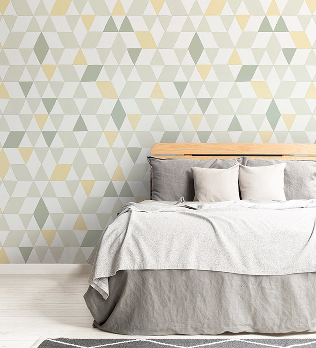 Buy Multicolour Triangles Wallpaper at 10% OFF by The Wall Chronicles ...