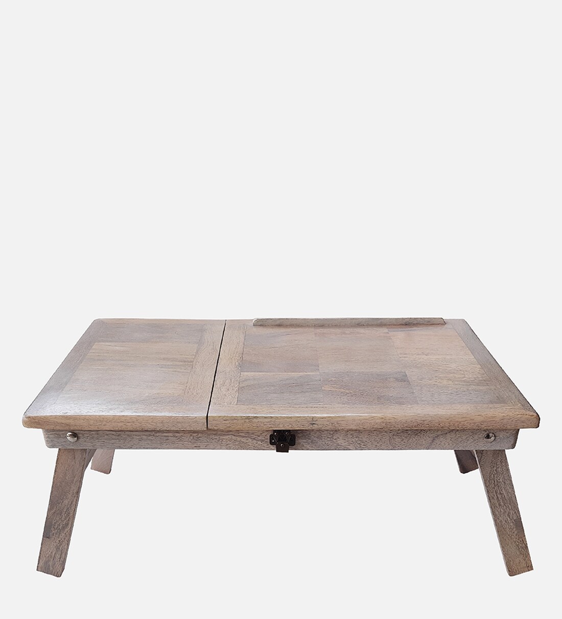 Buy Solid Wood Portable Table in White Finish by Badiwal Interio Online ...