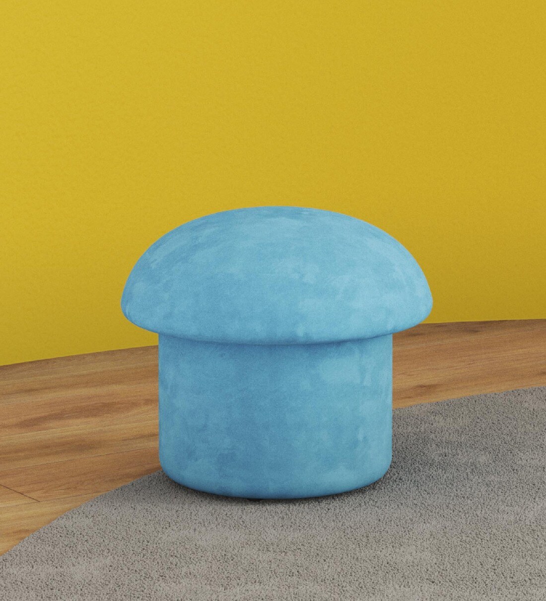 Buy Mushroom Kids Stool in Galaxy Blue Colour With Storage at 38% OFF ...