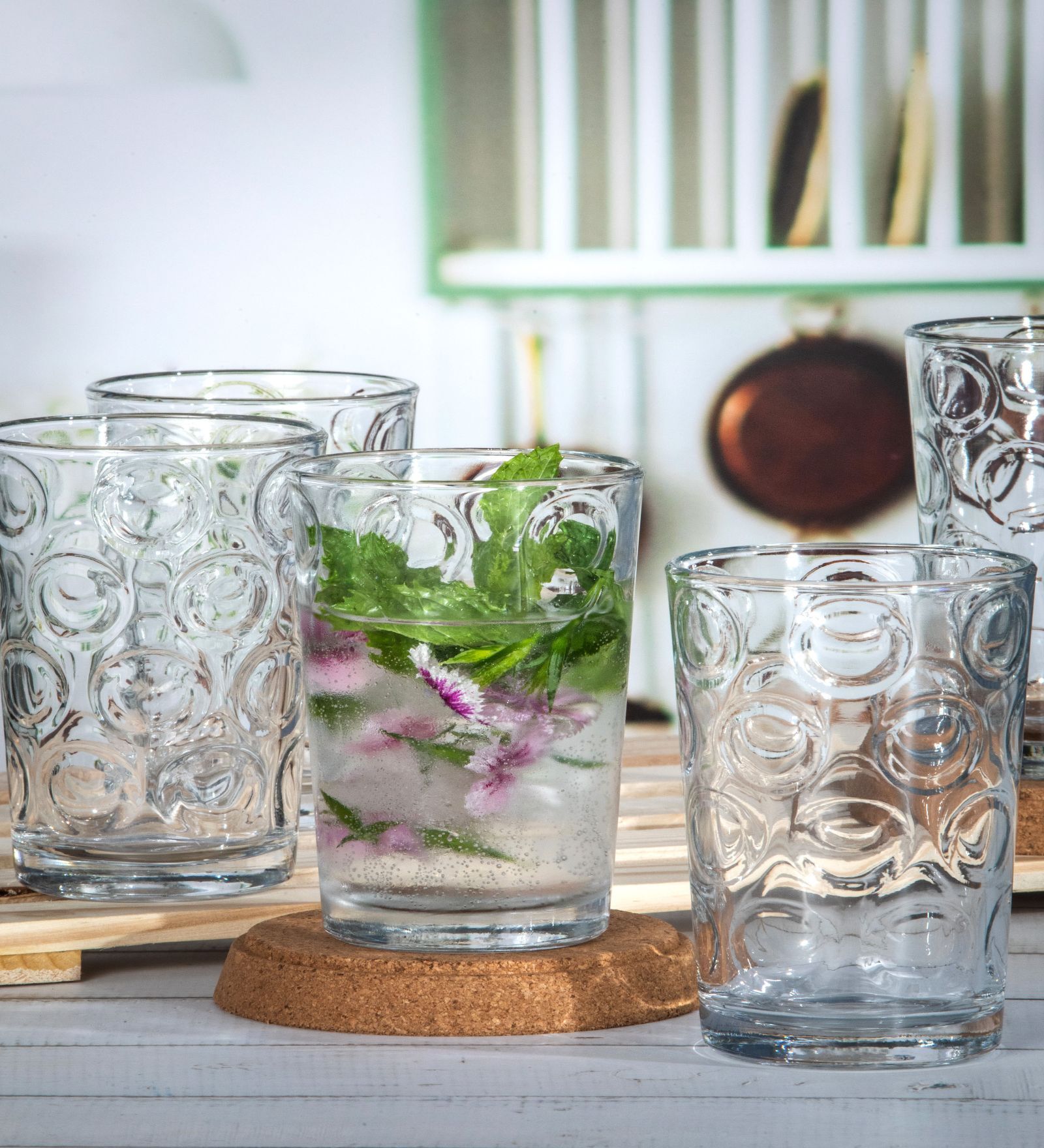 Buy Classy Bone China Everyday Glasses (Set of 6) by Goodhomes at 38% ...