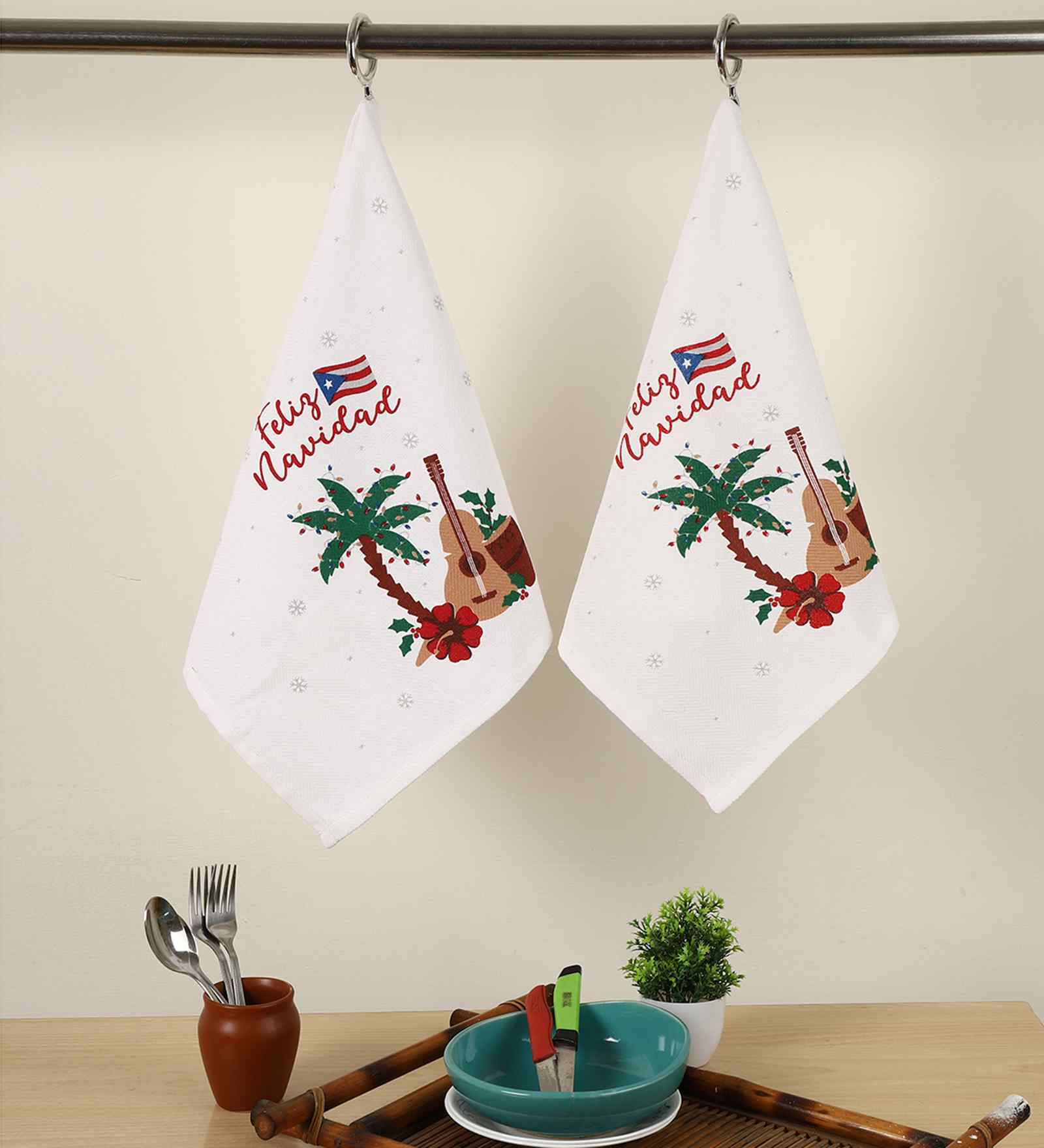 Buy Multicolor Cotton Printed 90 GSM Hand Towels (2 Pc) at 17% OFF by ...
