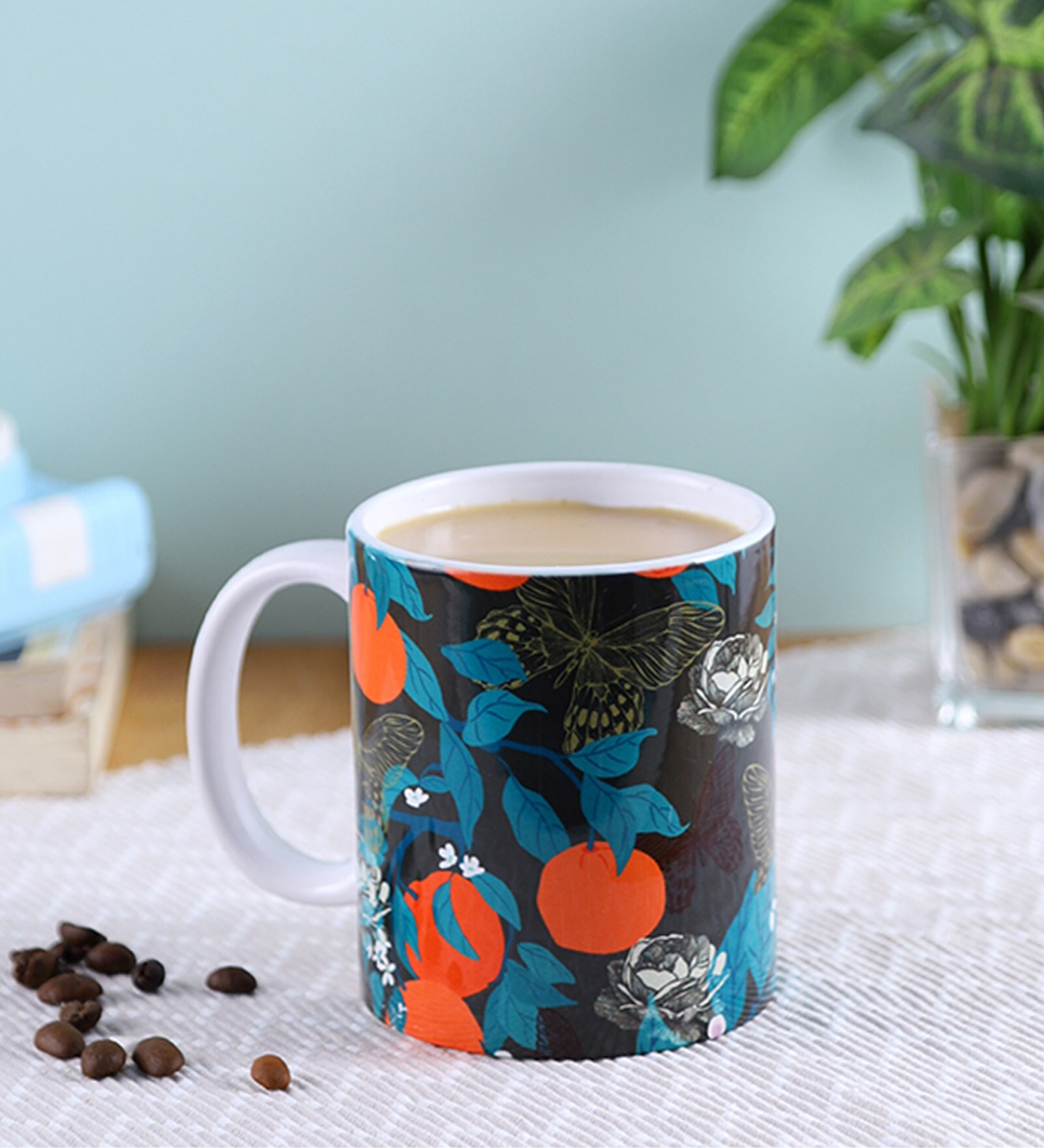 Buy Alpenglow 350ml Multicolour Ceramic Coffee Mug at 30% OFF by M K ...