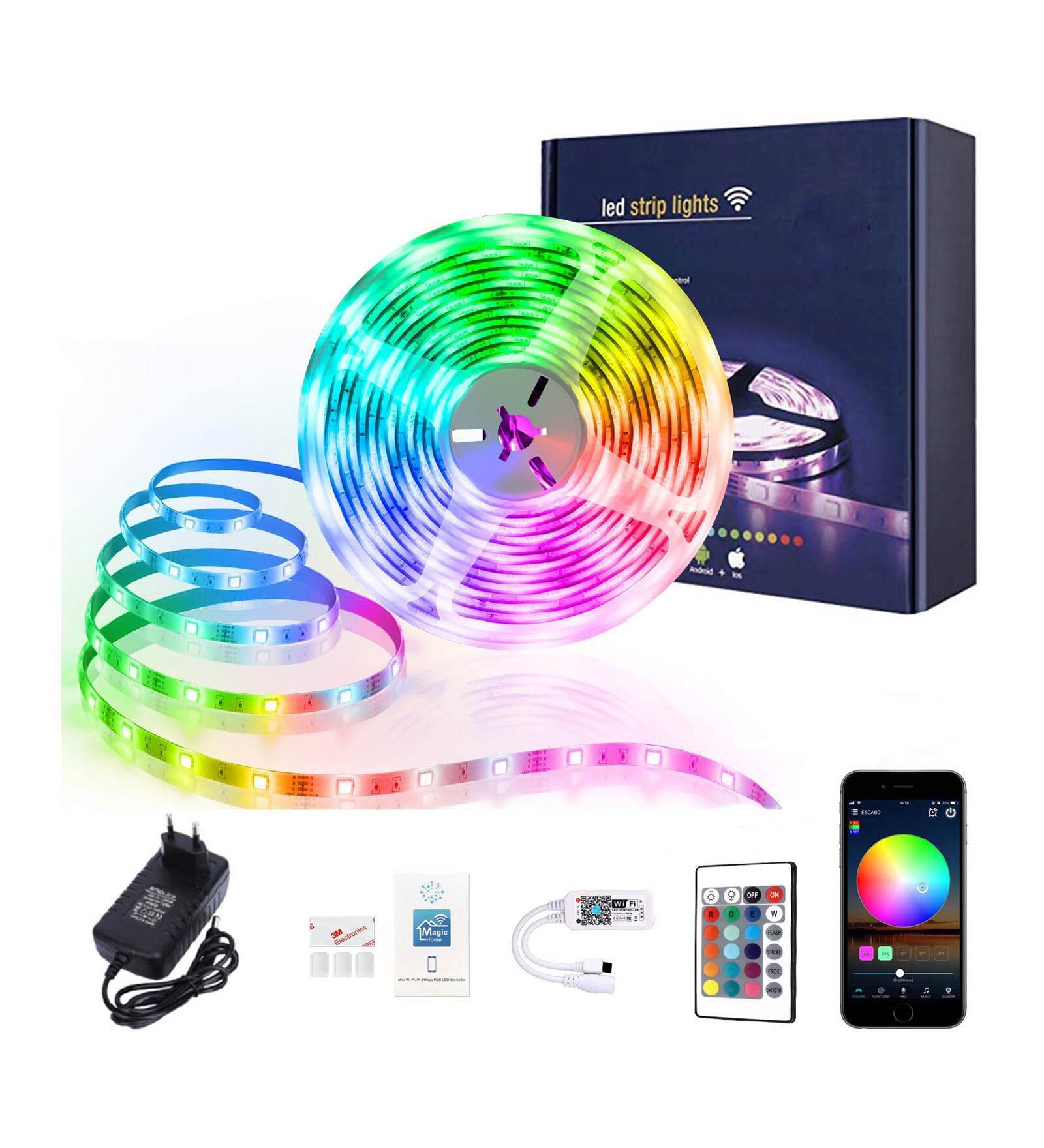 Buy Intricate Multicolour 10 Meter LED String Light at 14% OFF by Xergy ...