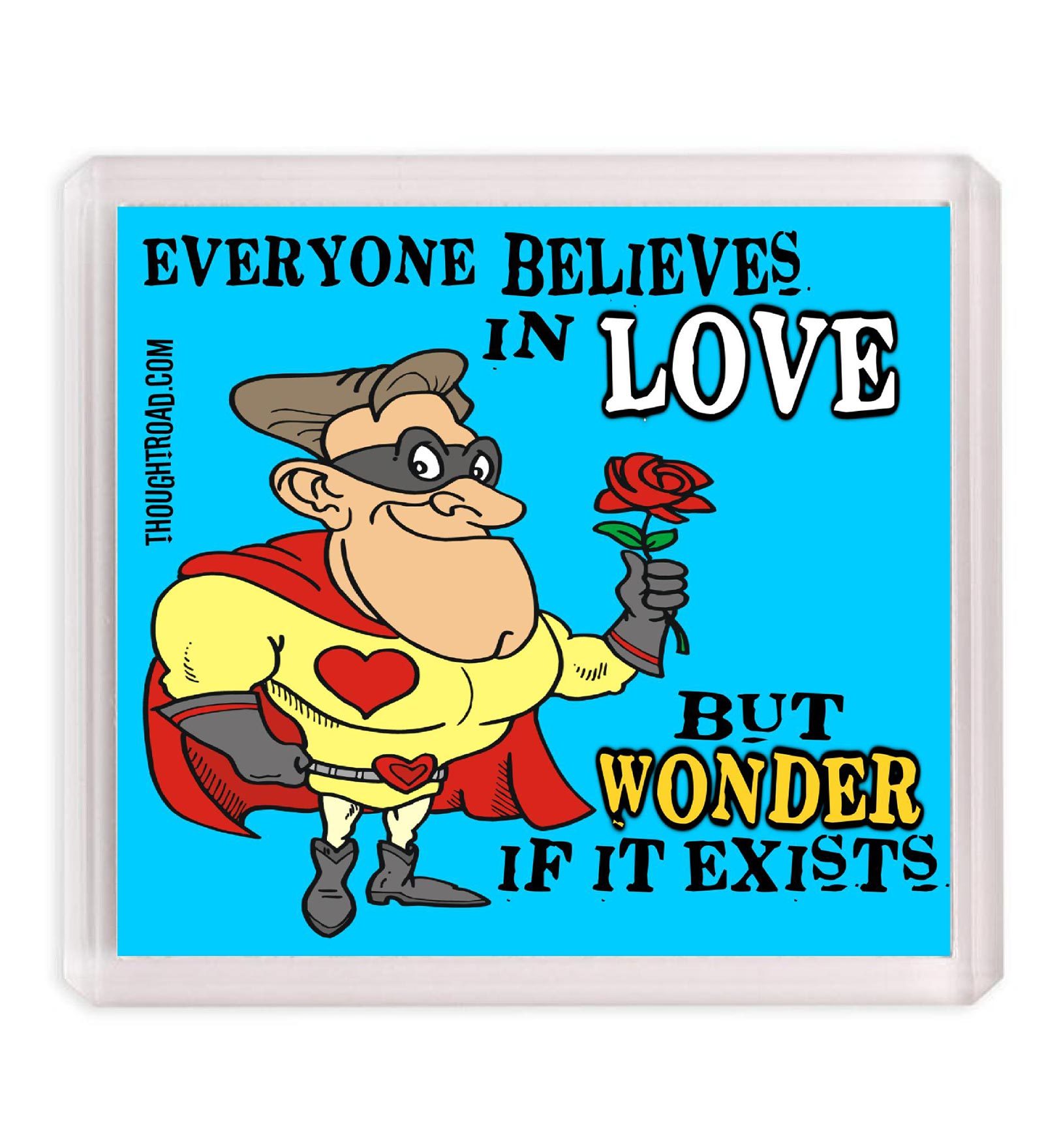 Buy Multicolor Love Wonder Fridge Magnet by Thought Road Online ...