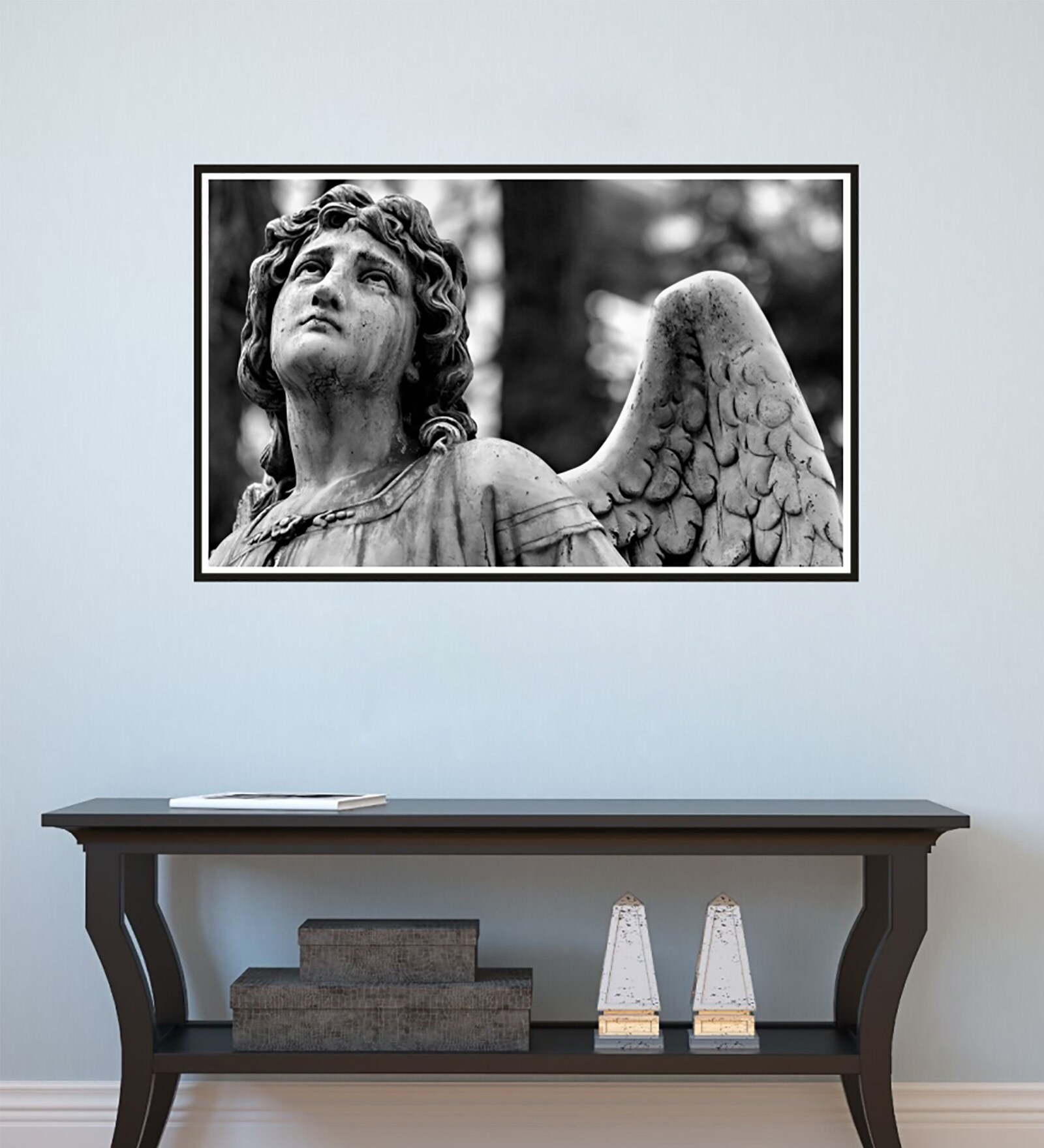 Buy Multicolor PVC Vinyl Beautiful Angel Wall StickerBy Decor Kafe at ...