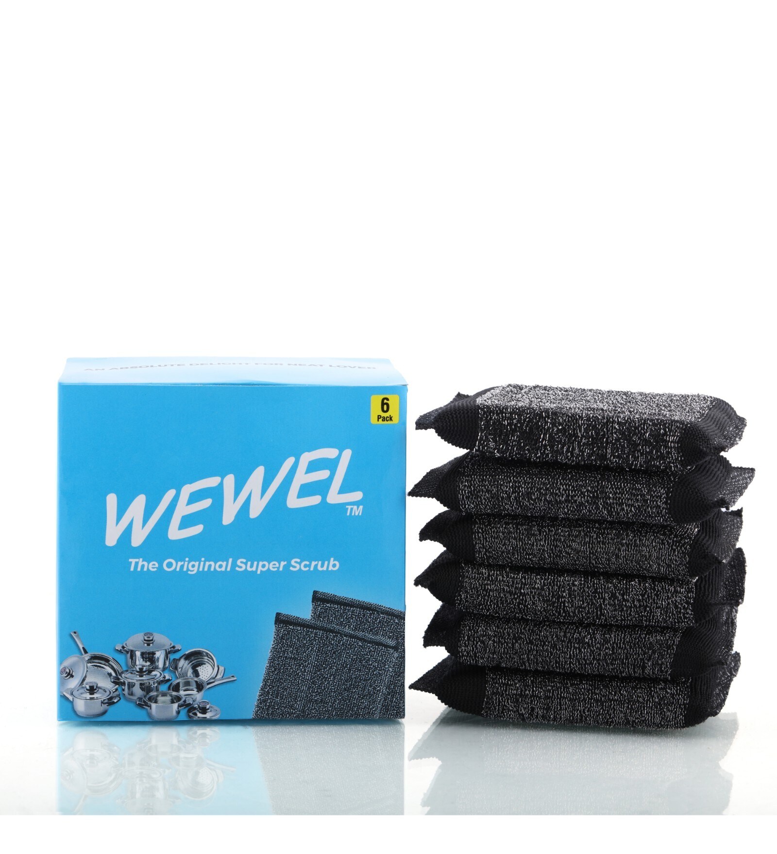Buy Assorted Cleaning Scrub (Pack of 6) by Wewel at 42% OFF by Wewel ...
