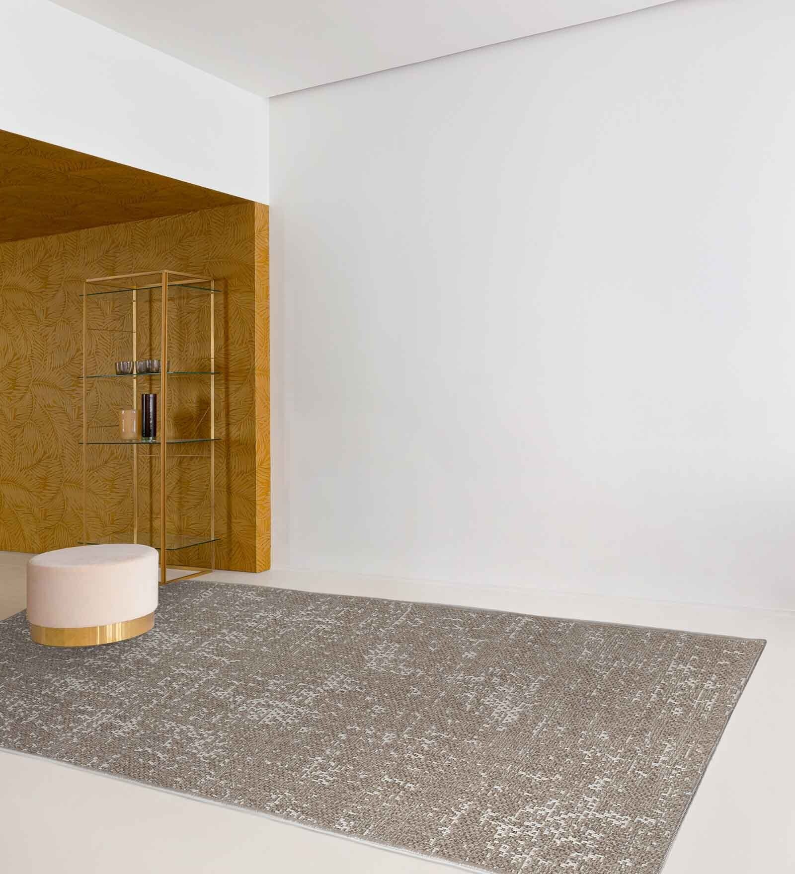 Buy Multicolor Solid Polypropylene 3 ft x 5 ft Machine Made Carpet at ...