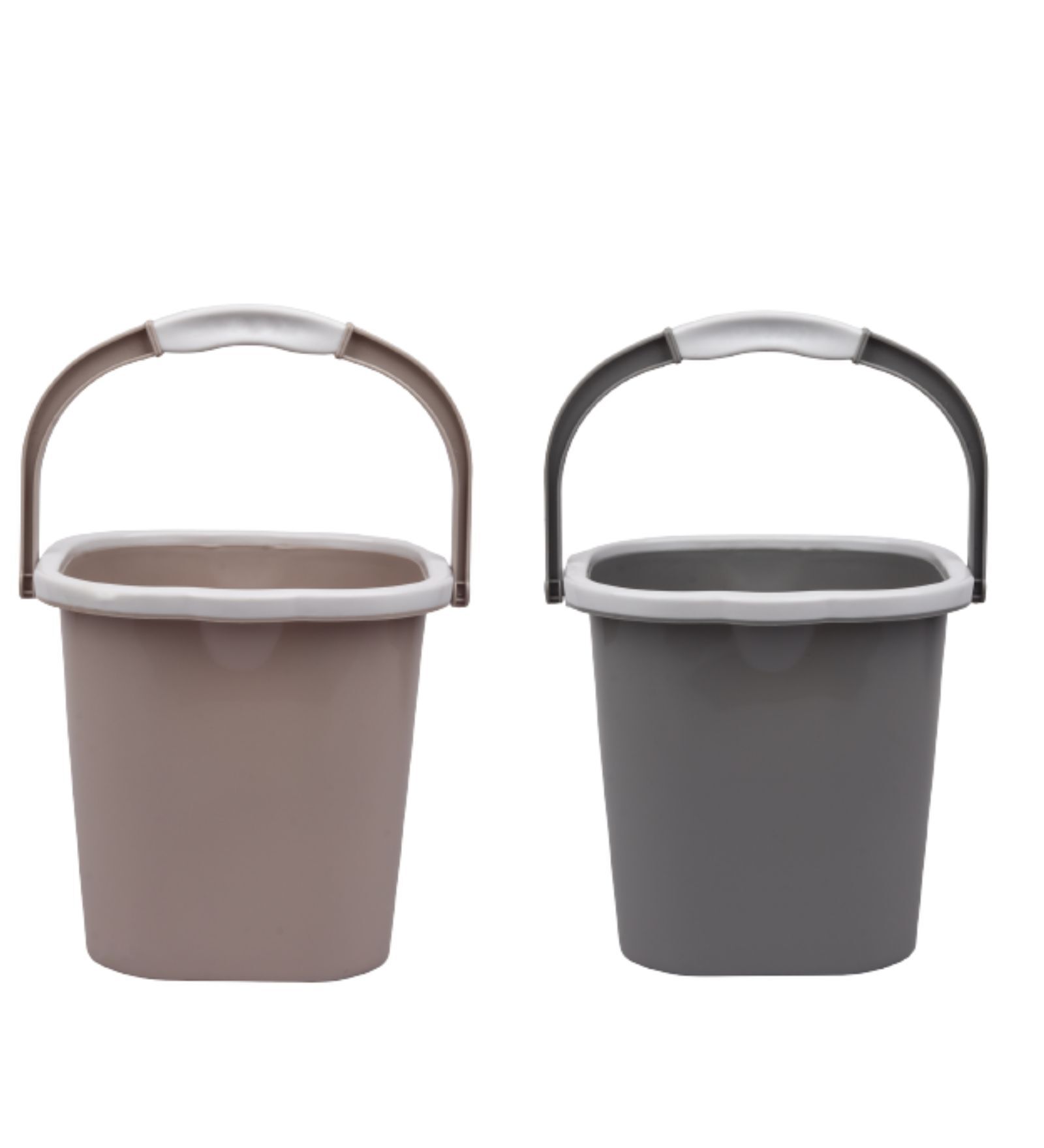 Buy Multicolour 5 Ltr Polypropylene Bucket Set (Set of 2) by Regalo at ...