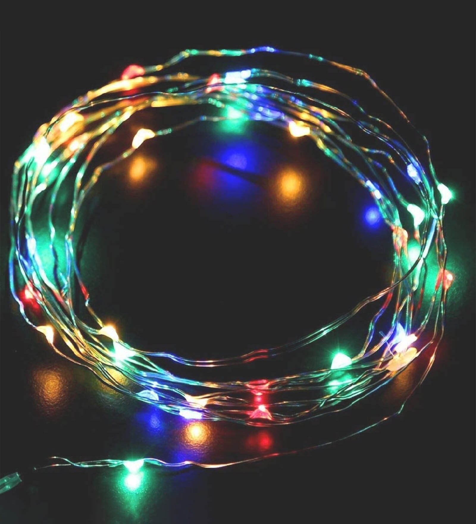 Buy Calathus Multicolour 5 Meter LED String Light at 46% OFF by Tu Casa ...