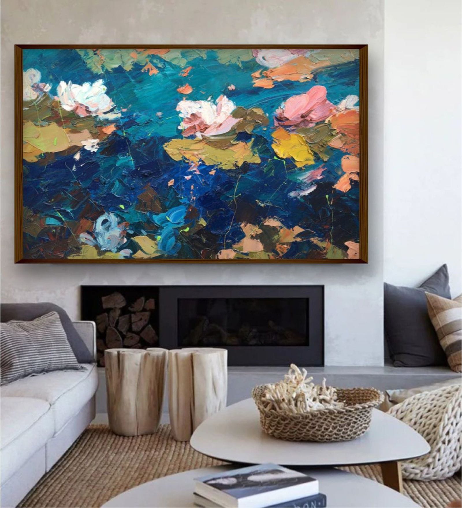 Buy Yara Multicolor Canvas Framed Art Print at 73% OFF by Artsense ...