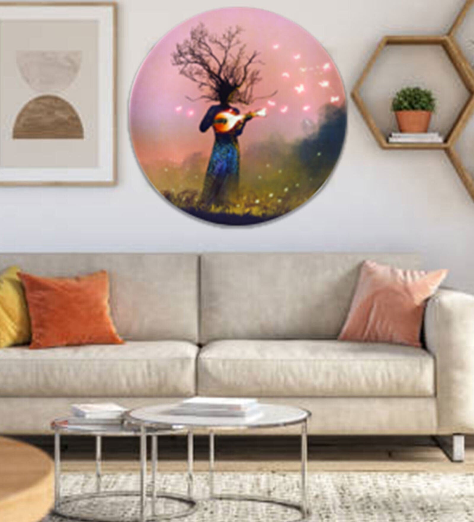 Buy Multicolour Ceramic Scott Decorative Wall Plate at 25% OFF by ...