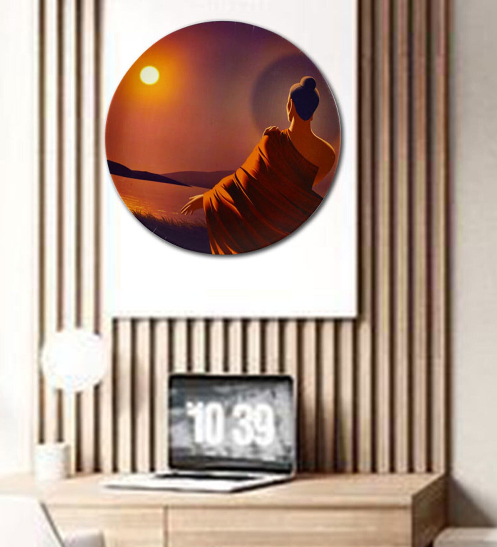 Buy Multicolour Ceramic Astron Decorative Wall Plate at 25% OFF by ...