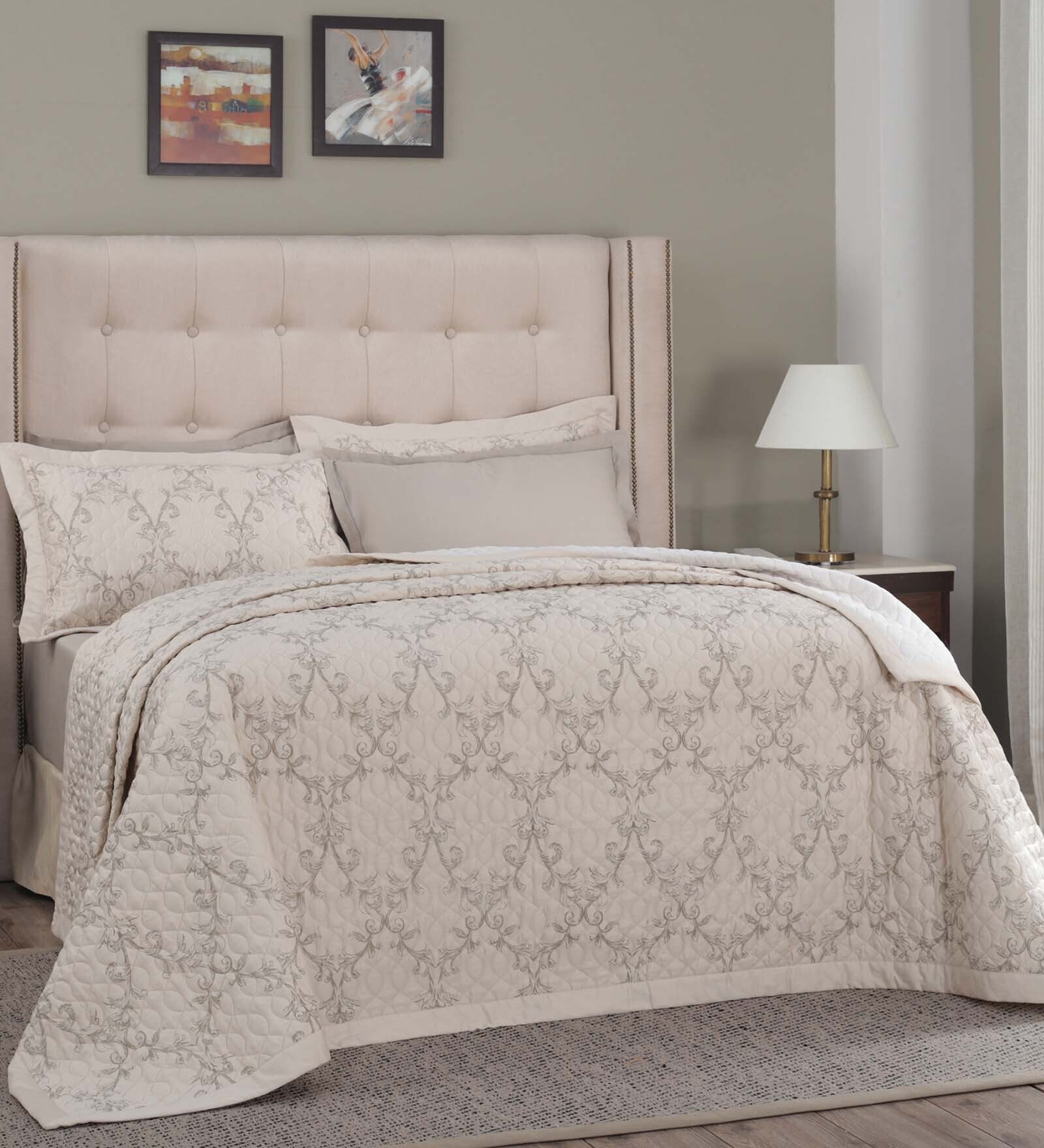 Buy Multicolour Cotton 100 GSM AC Room Quilted 1 Double Bed Comforter ...