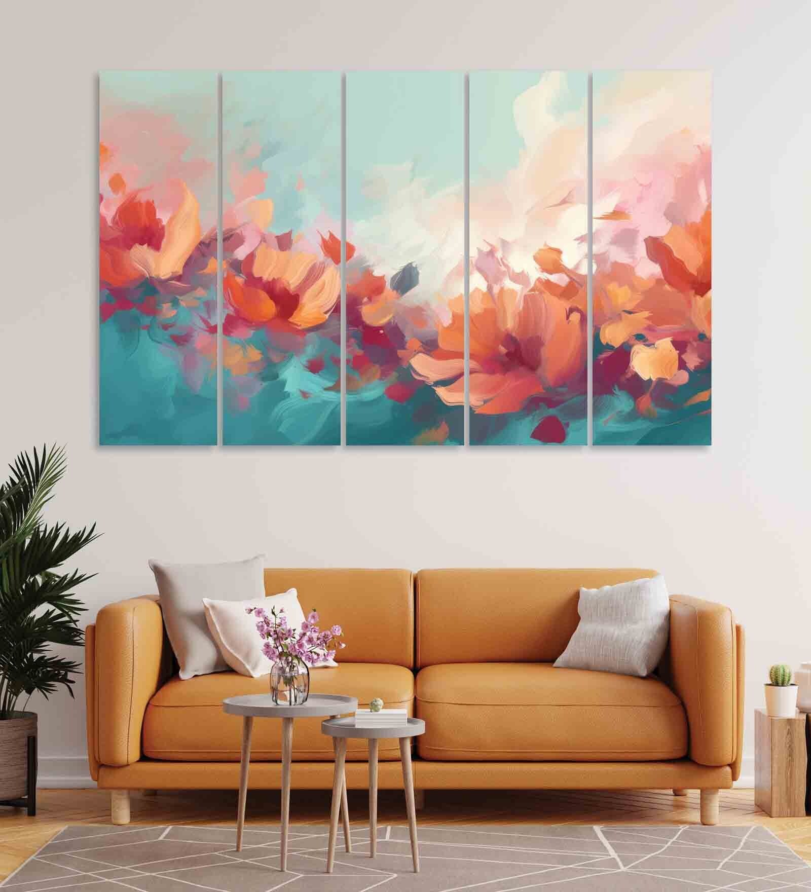 Buy Multicolour Engineered Wood (Set of 5) Framed Art Panels at 13% OFF ...
