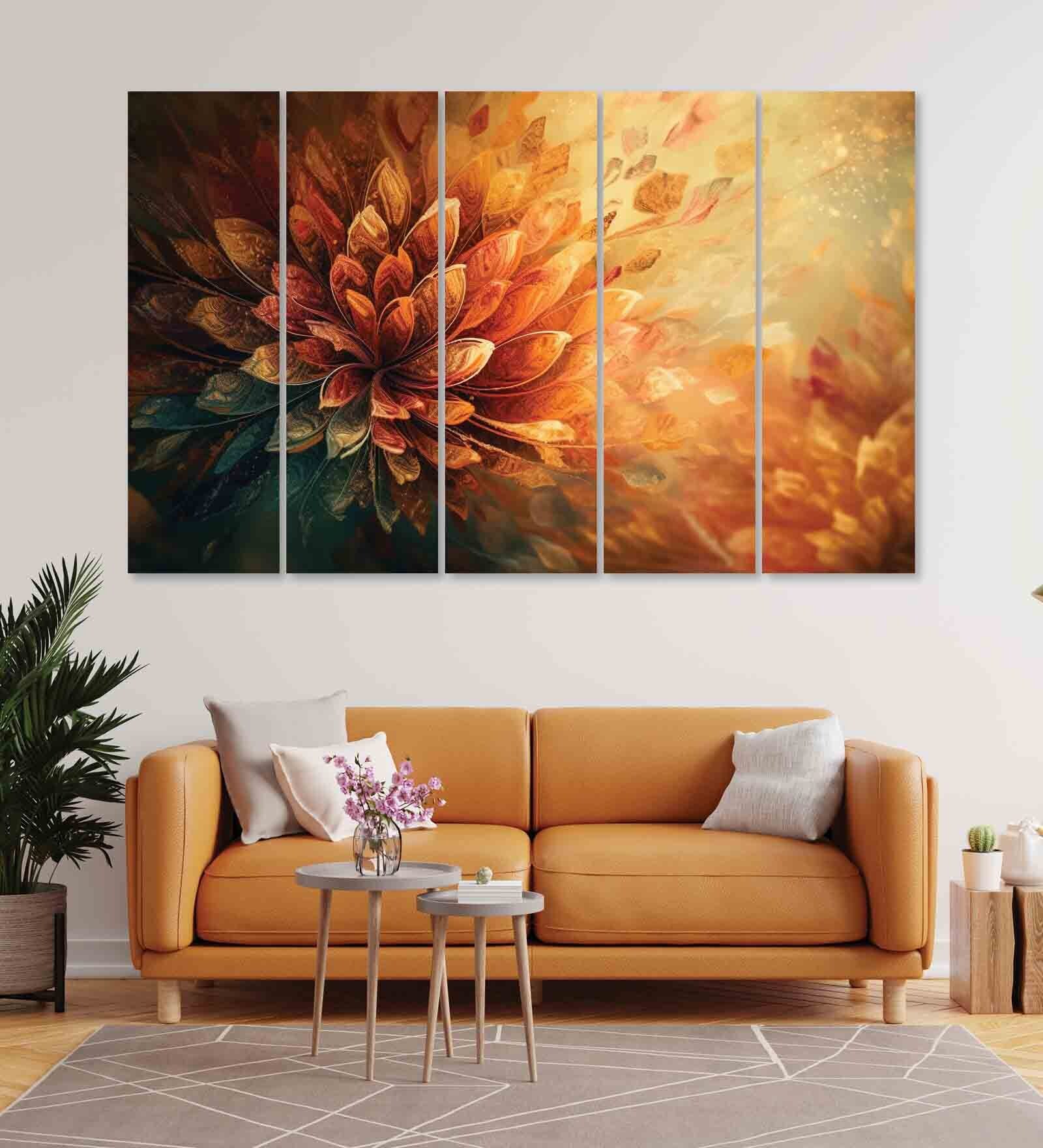 Buy Multicolour Engineered Wood (Set of 5) Framed Art Panels at 13% OFF ...