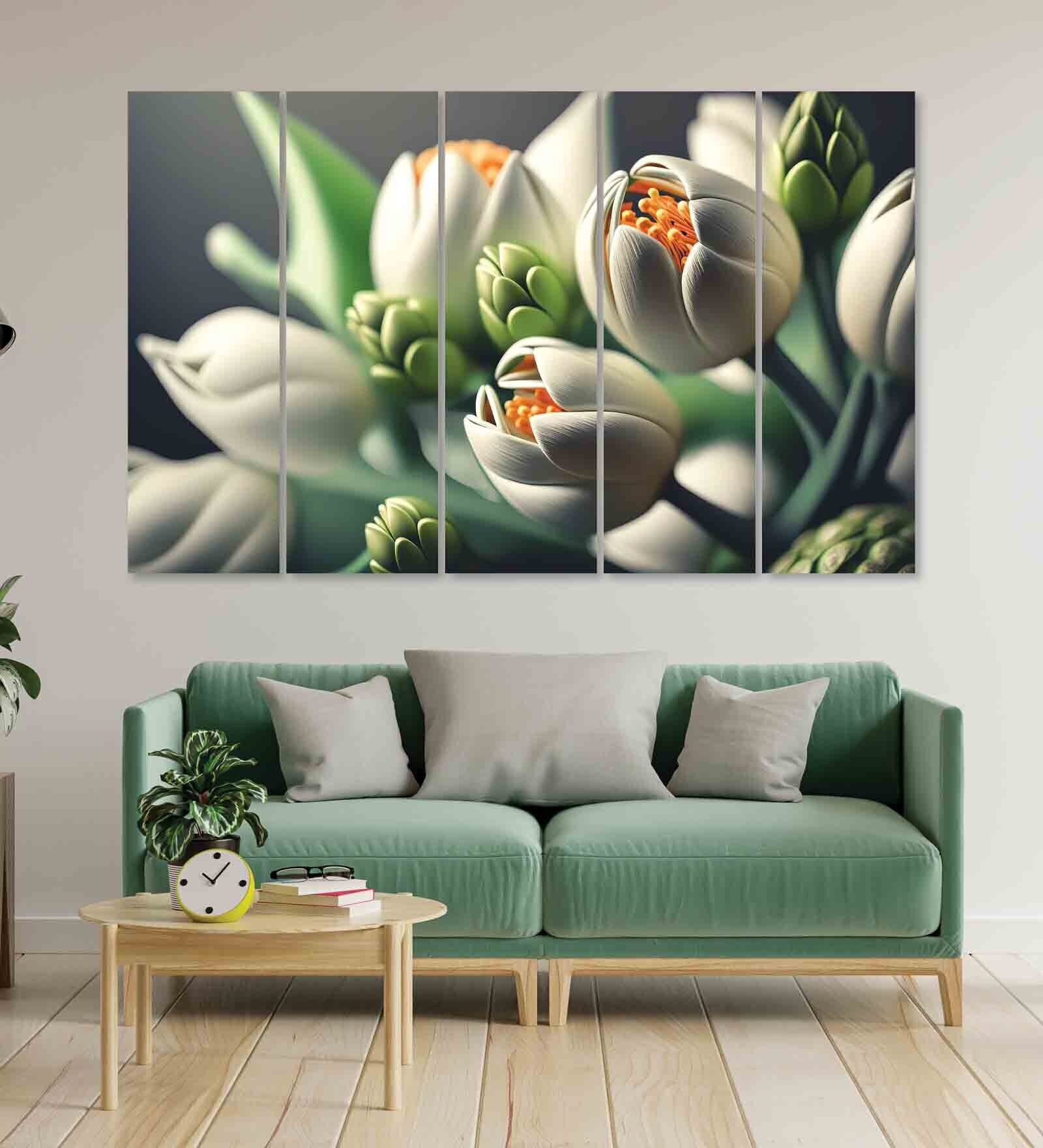 Buy Multicolour Engineered Wood (Set of 5) Framed Art Panels at 20% OFF ...