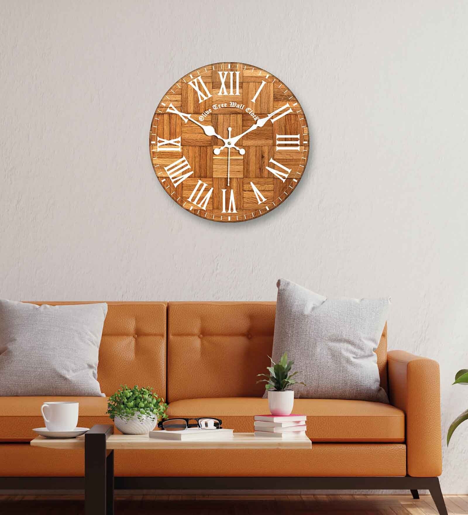 Buy Gavin Brown Engineered Wood Wall Clock at 23% OFF by Olive Tree ...