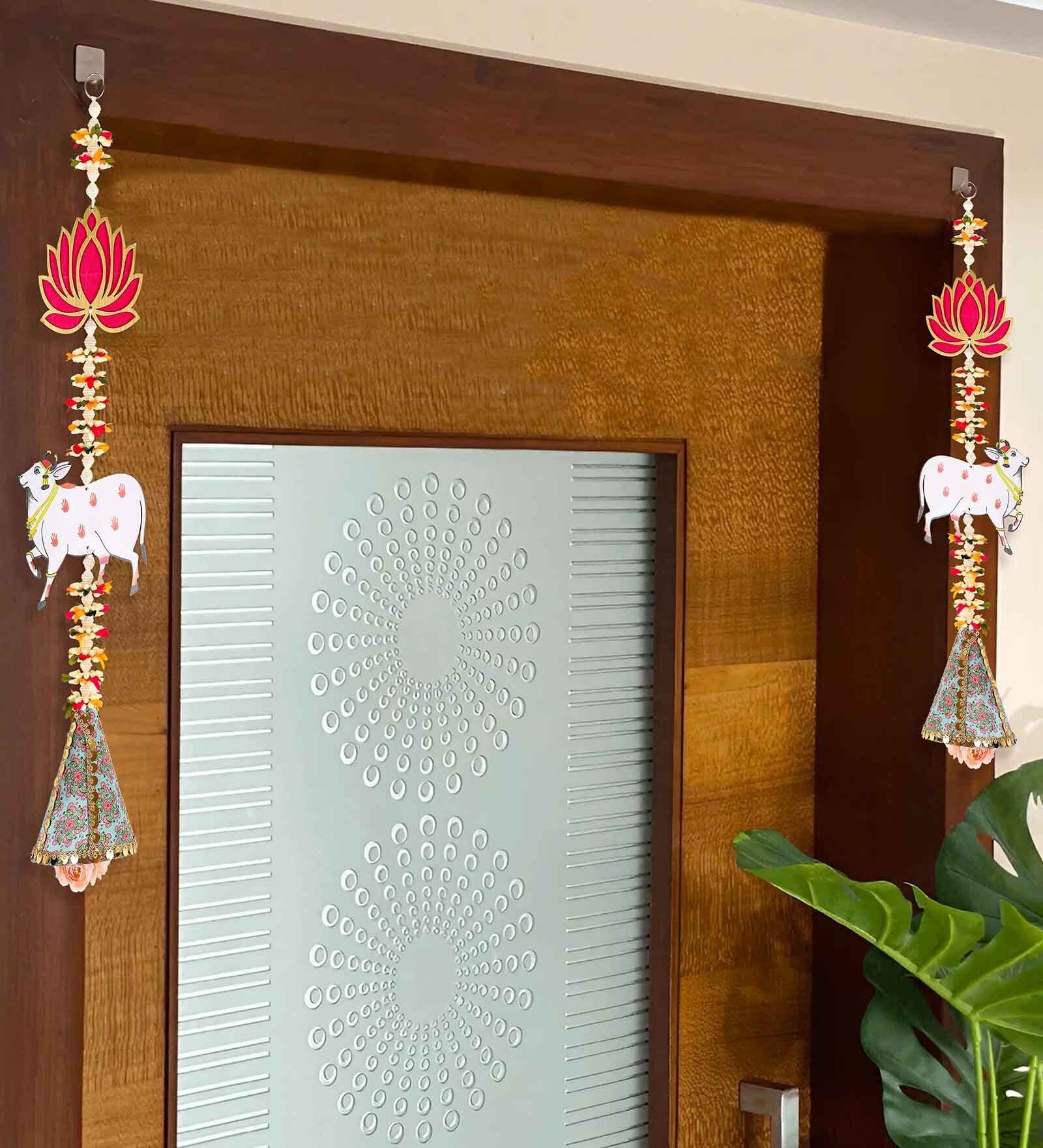 Buy Multicolour Engineered Wood Hanging Toran at 35% OFF by The Home Co ...