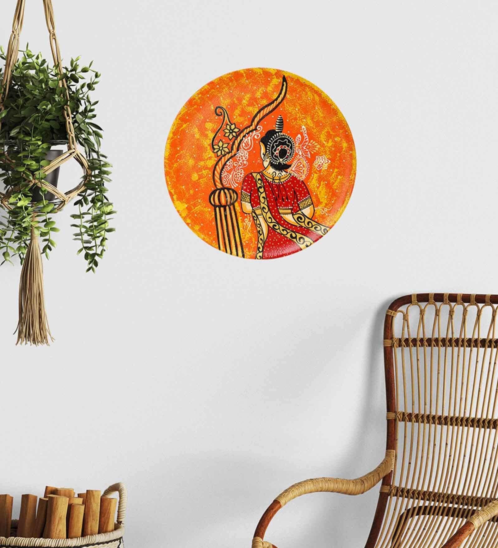 Buy Multicolour Engineered Wood Wall Plate at 18% OFF by THE COCOTIER ...