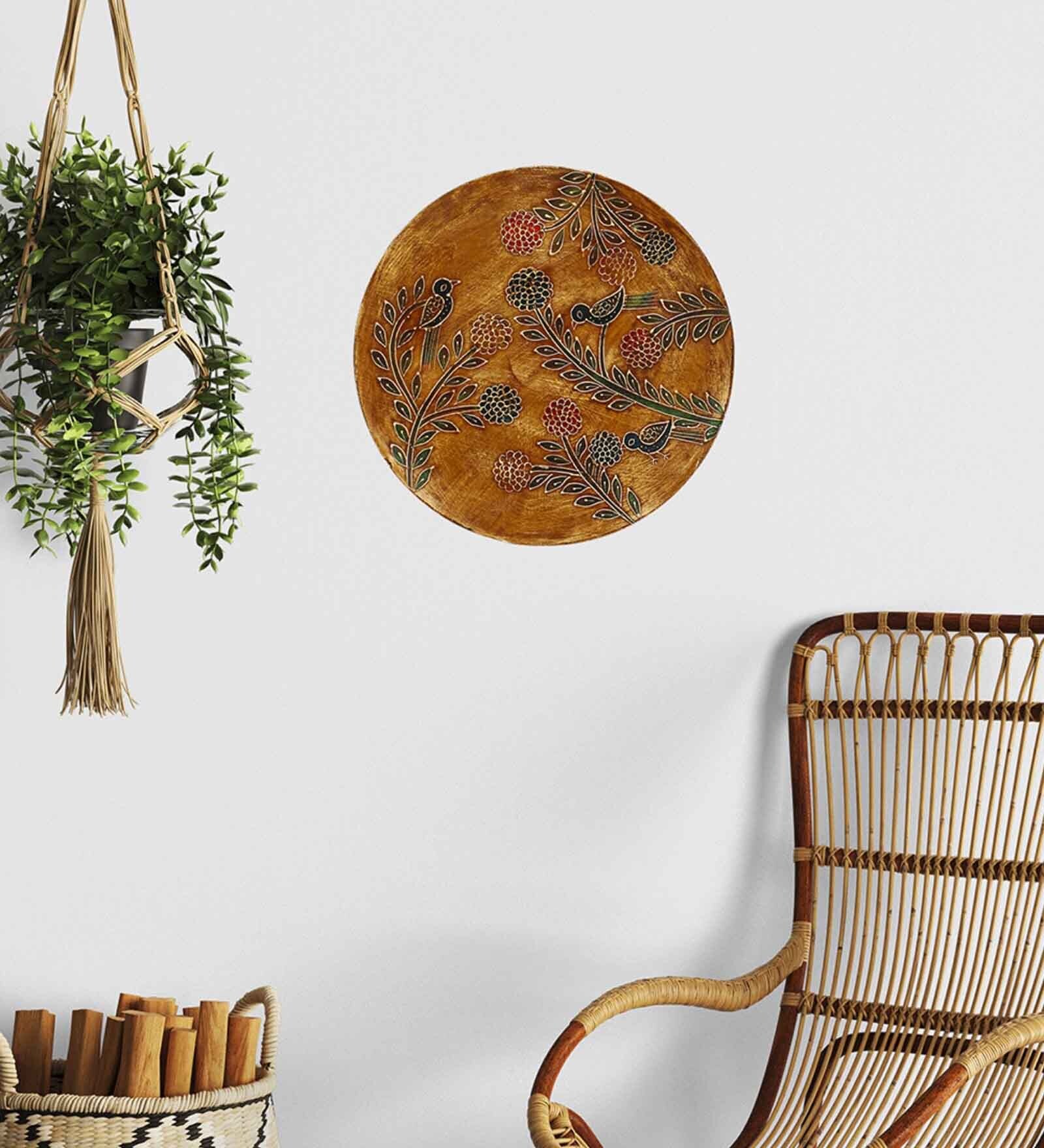 Buy Multicolour Engineered Wood Wall Plate at 43% OFF by THE COCOTIER ...
