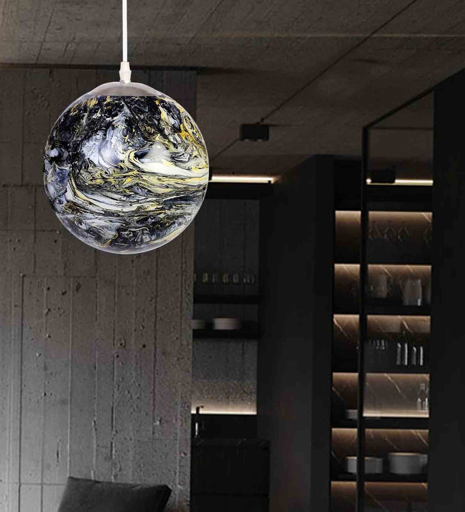Buy Romania Multicolour Glass Hanging Light at 29% OFF by Clovefry ...
