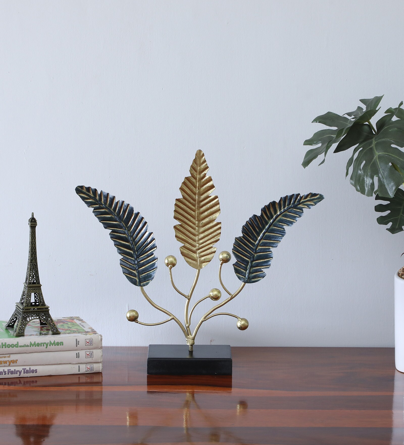 Buy Multicolour Iron Showpiece at 53% OFF by Malik Design | Pepperfry
