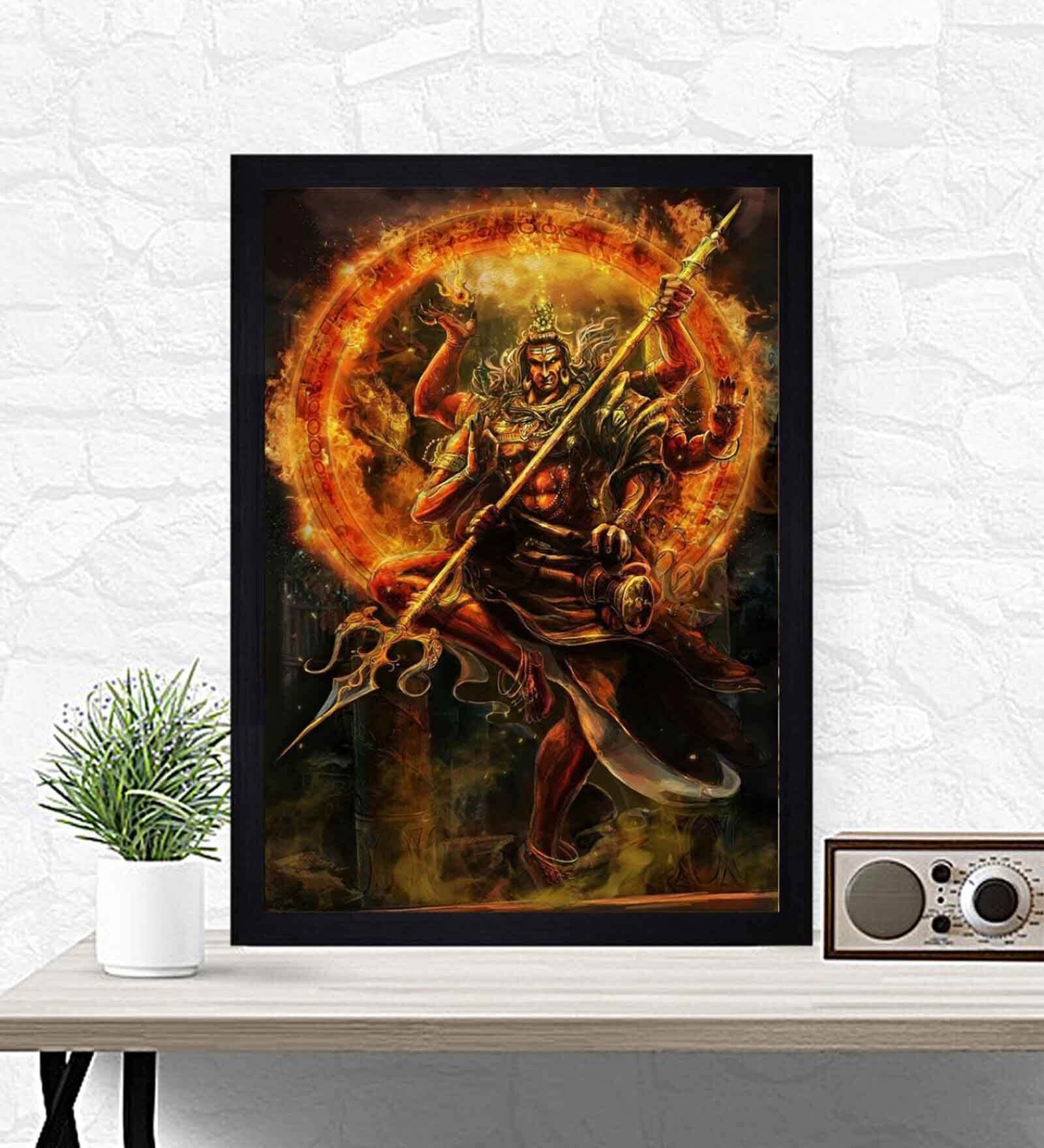 Buy Multicolour MDF Art Print at 21% OFF by Chaque Decor | Pepperfry