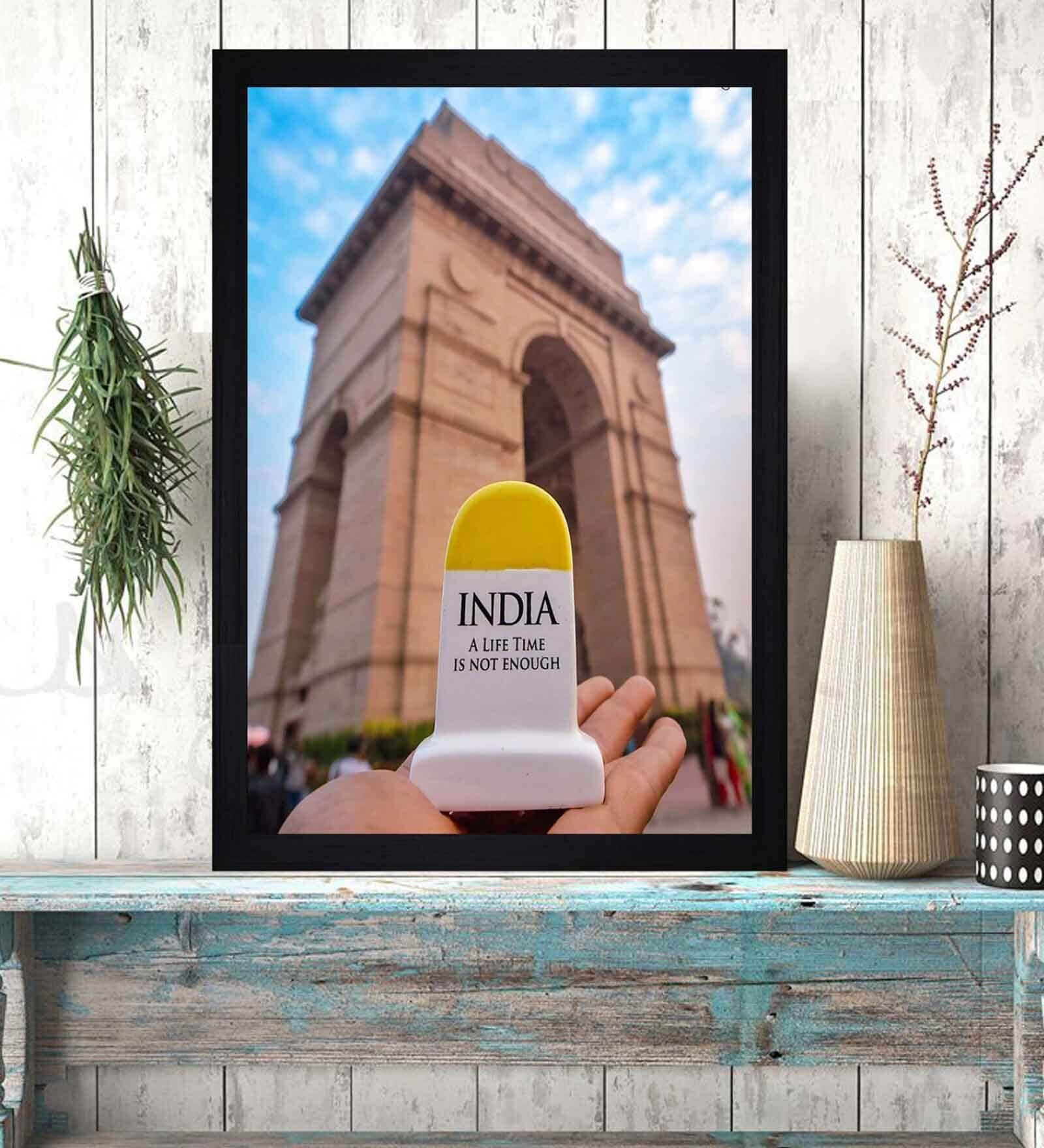 Buy Plazo Multicolour MDF Art Prints at 25% OFF by Chaque Decor | Pepperfry