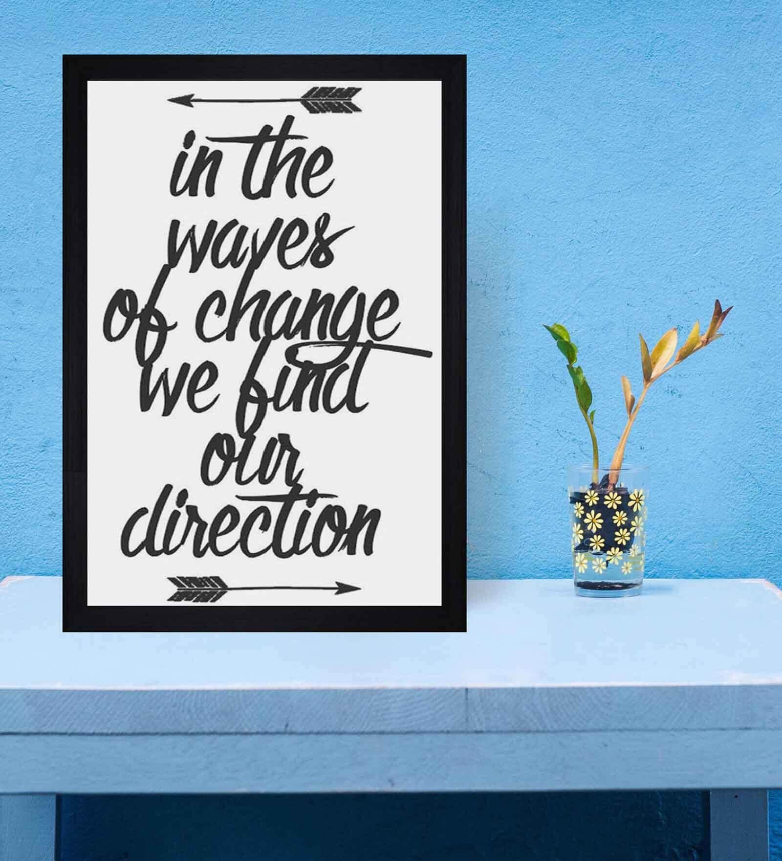 Buy Motivational White MDF Art Print at 33% OFF by Chaque Decor | Pepperfry