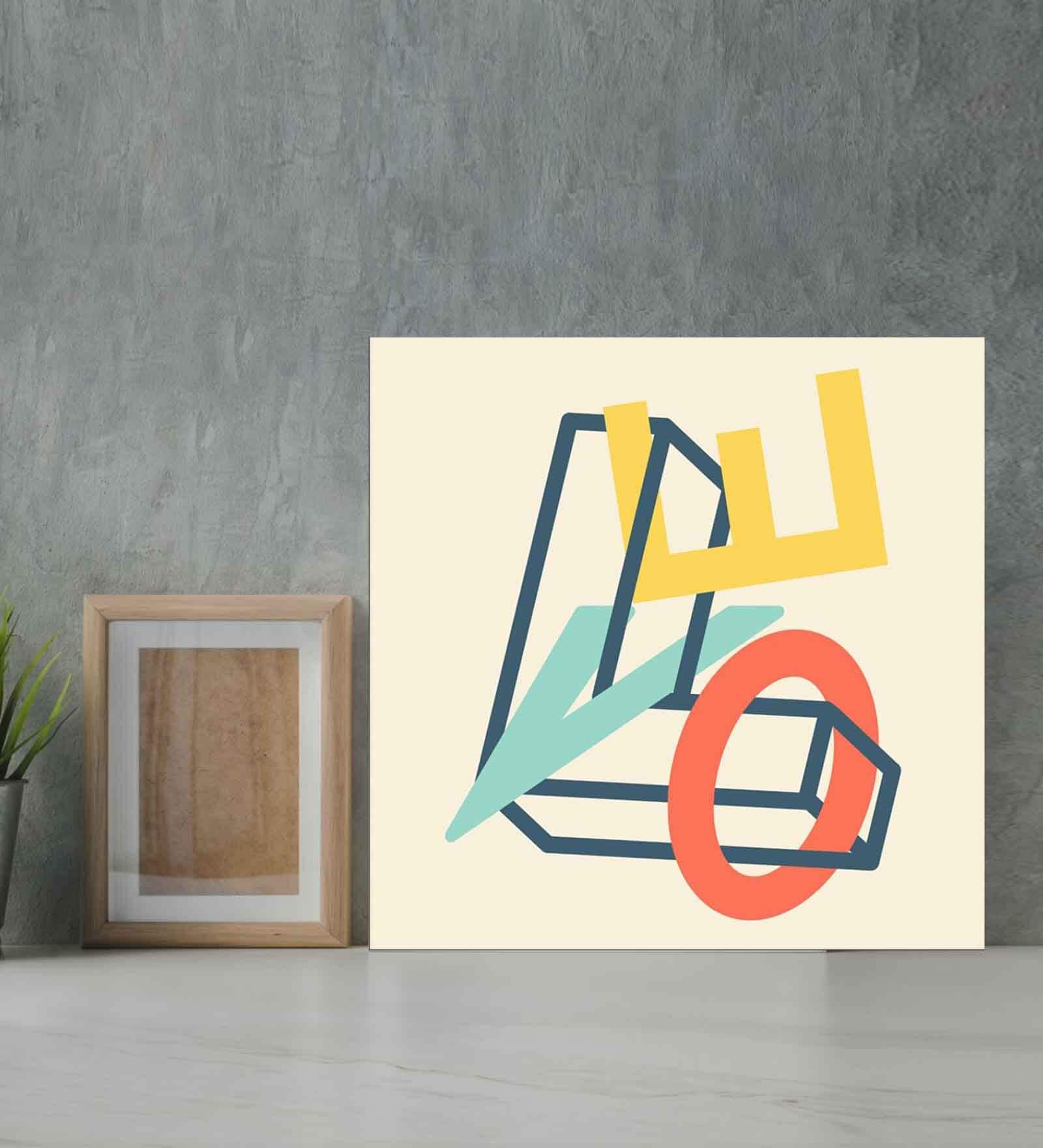 Buy Love Multicolour MDF Art Print at 43% OFF by Chaque Decor | Pepperfry