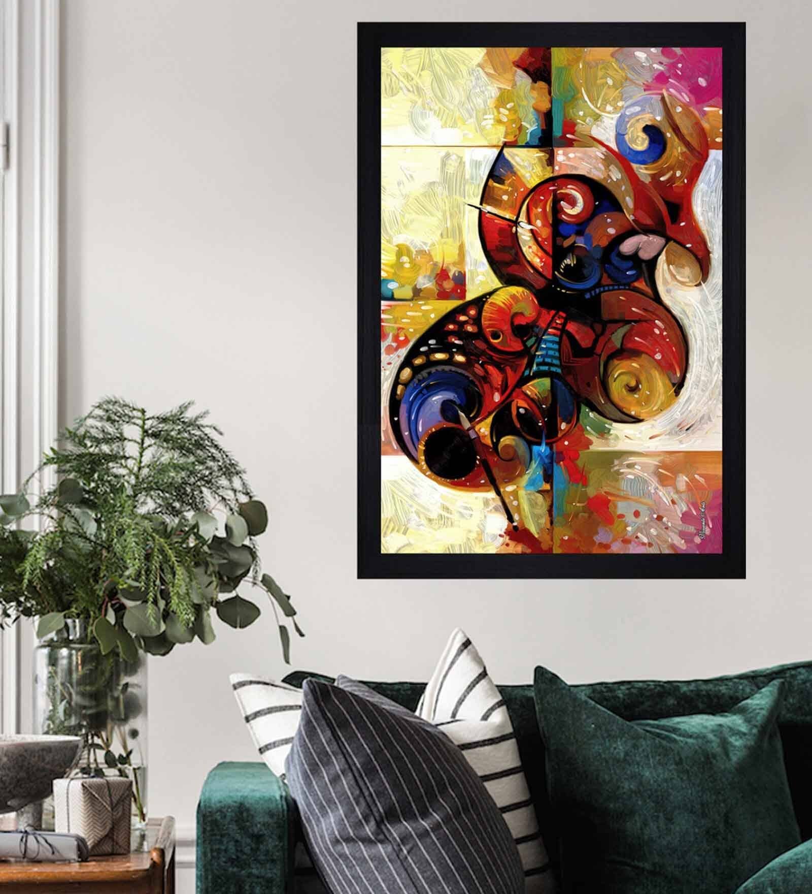 Buy Multicolour MDF at 25% OFF by Chaque Decor | Pepperfry