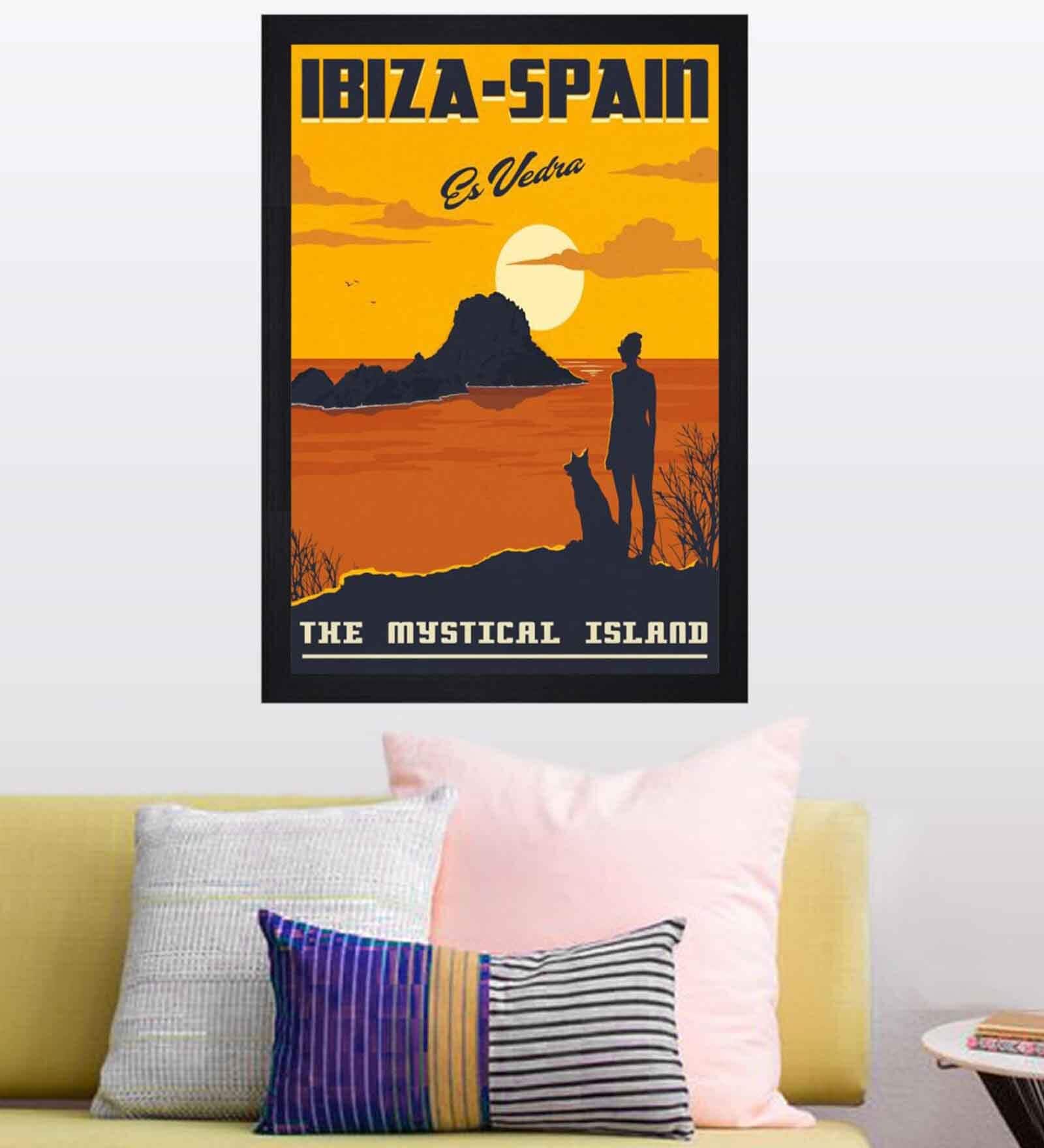 Buy Drax Multicolour MDF Art Prints at 25% OFF by Chaque Decor | Pepperfry