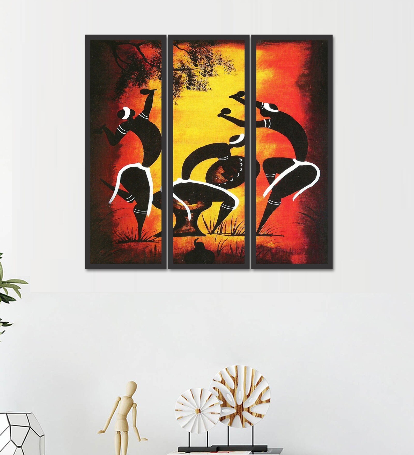 Buy Multicolour Mdf Framed Abstract Art Panel at 43% OFF by Go Hooked ...
