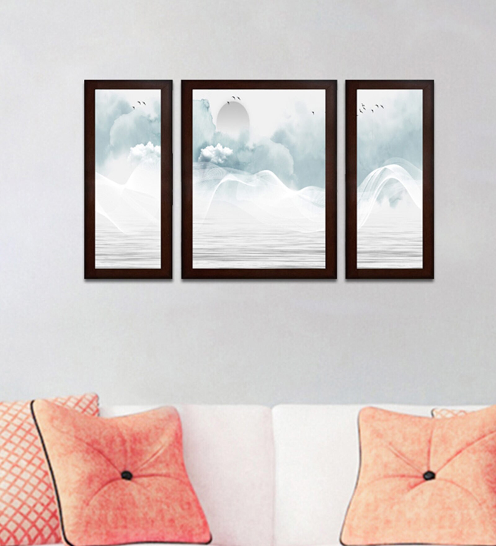 Buy Multicolour MDF Peaceful Water passage Art Panel at 36% OFF by Wens ...