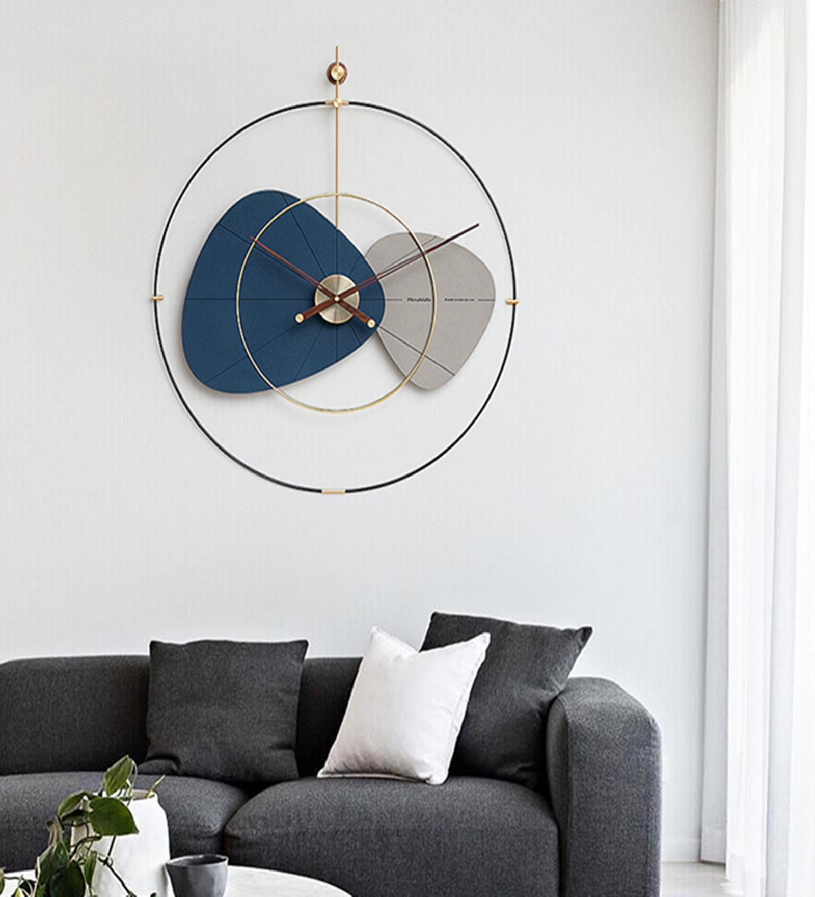 Buy Colonial Grey & Blue Metal Novelty Wall Clock at 20% OFF by La Muse ...