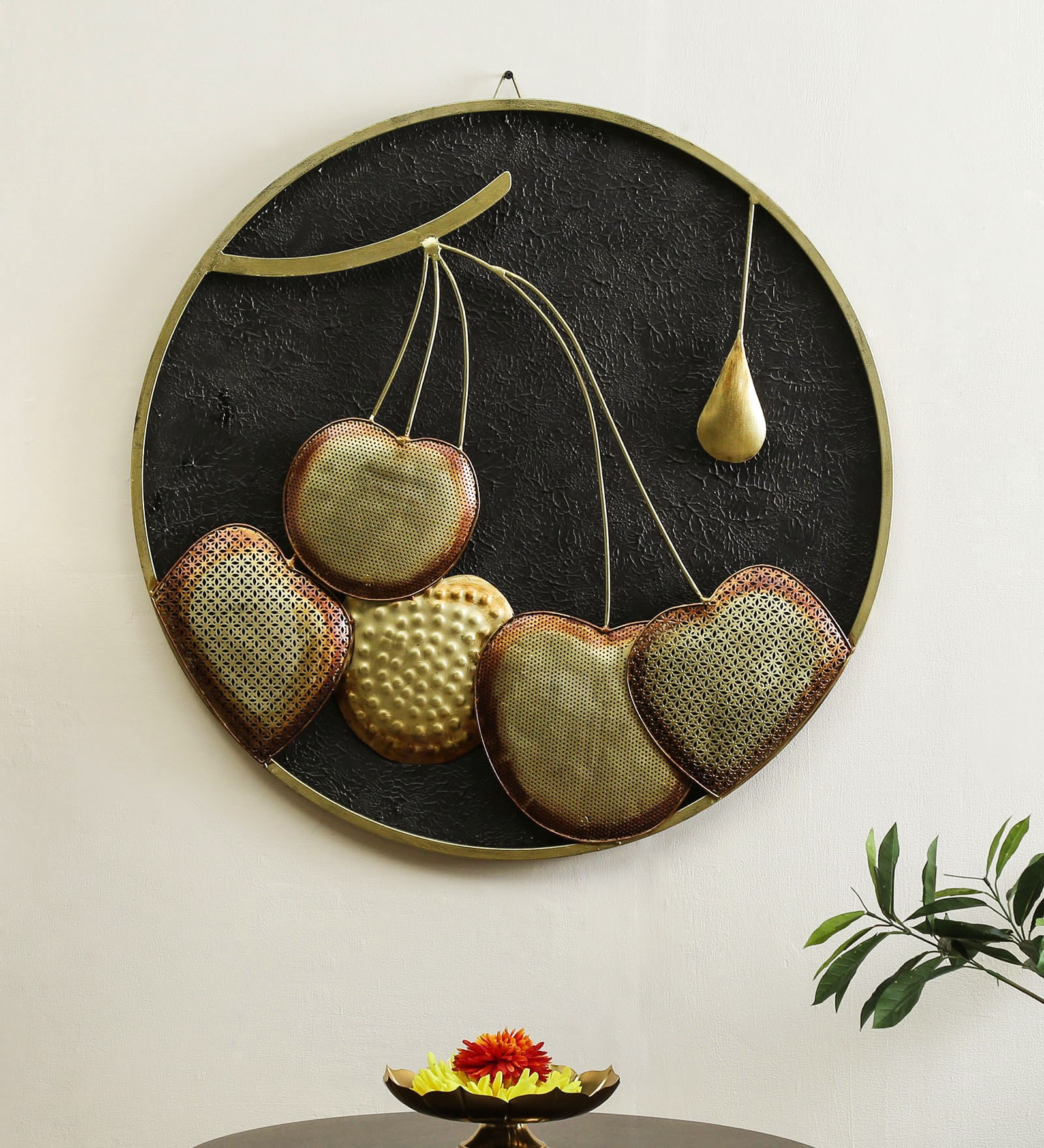 Buy Multicolour Metal Sabhya Wall Art by Vedas at 24% OFF by Vedas ...