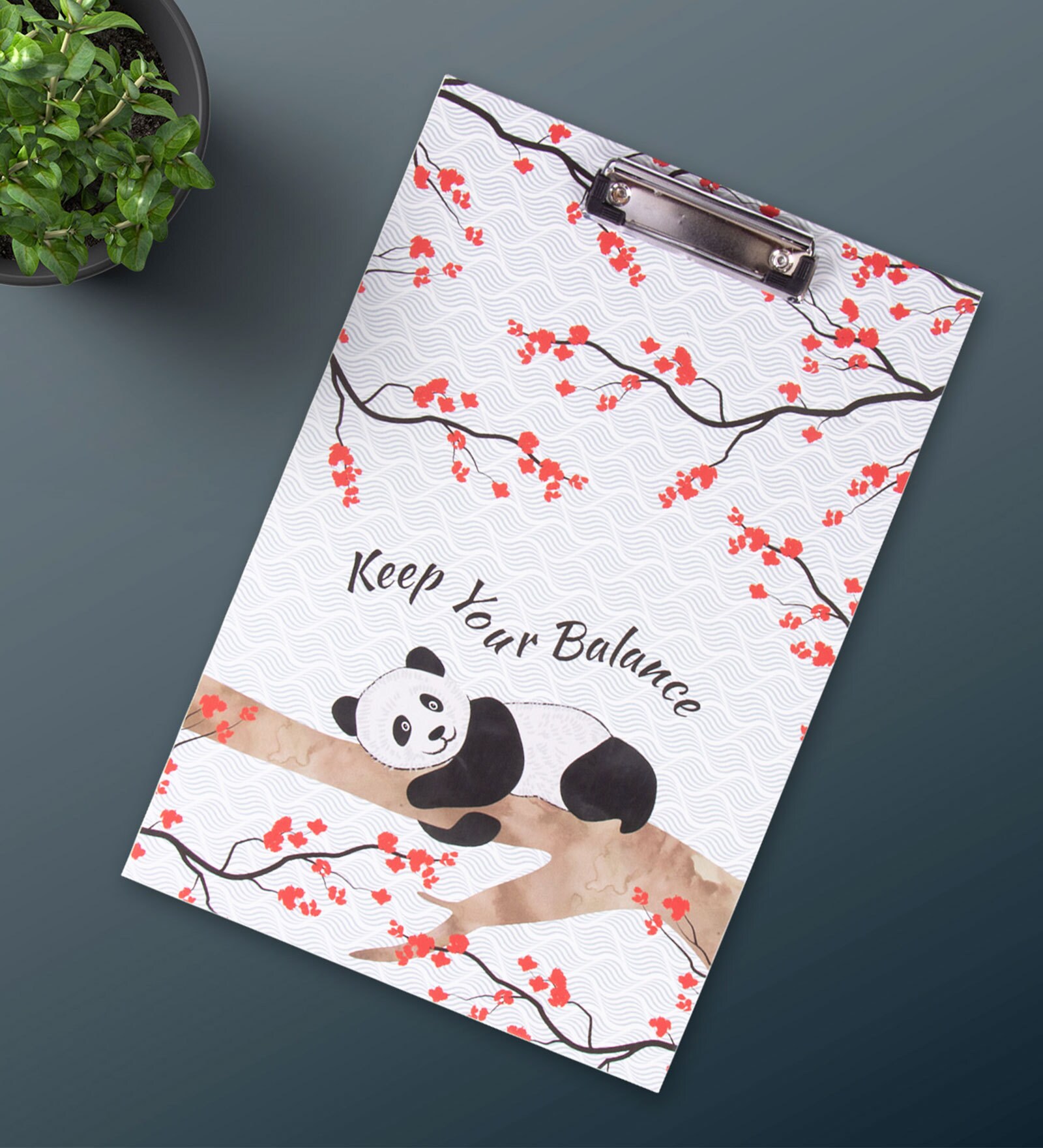 Buy Multicolour Paper & Wood Keep Your Balance Large Exam Writing Pad ...