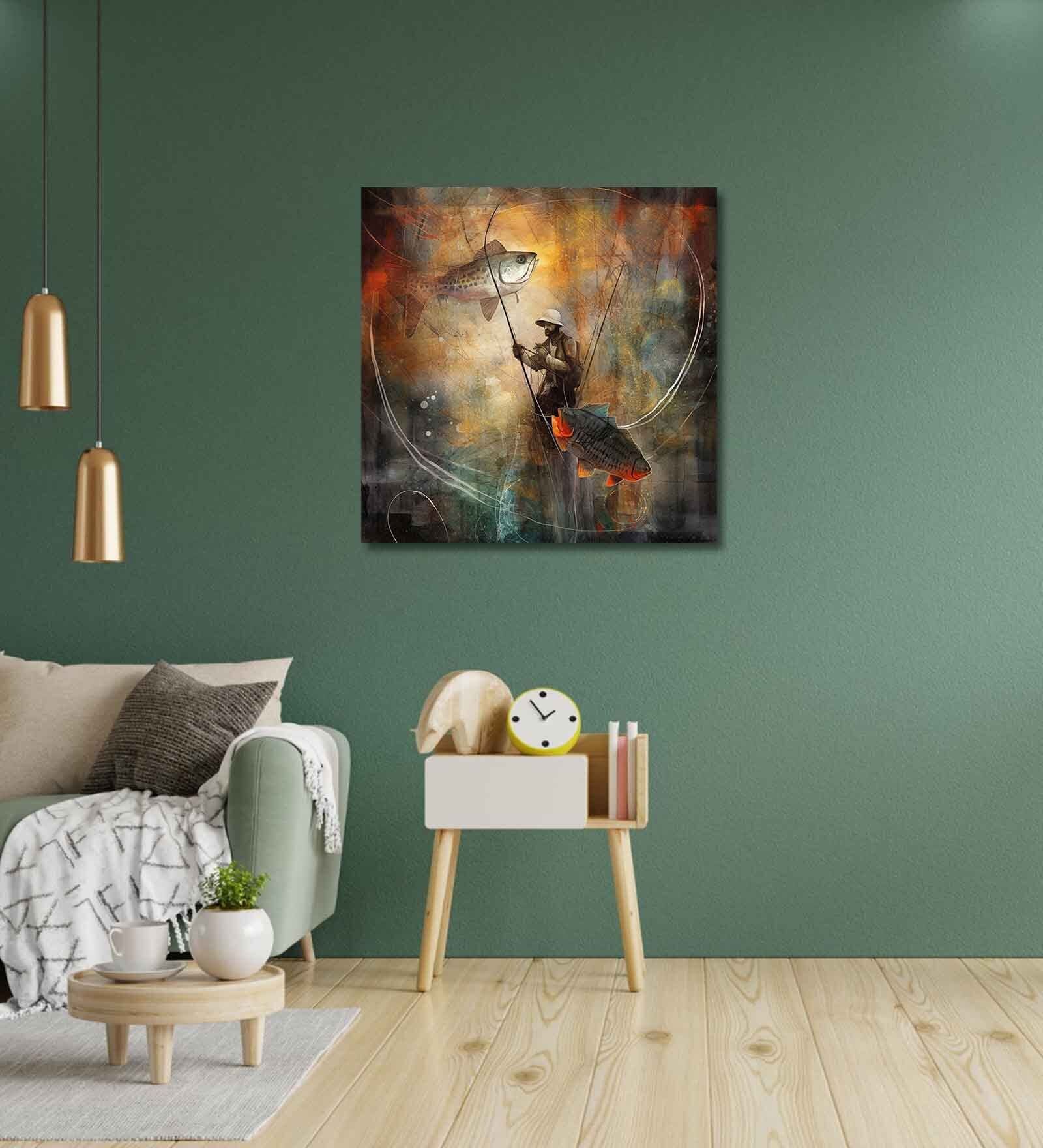 Buy Hunting Canvas Pine Wood 24x24 Art Print at 30% OFF by Olive Tree ...