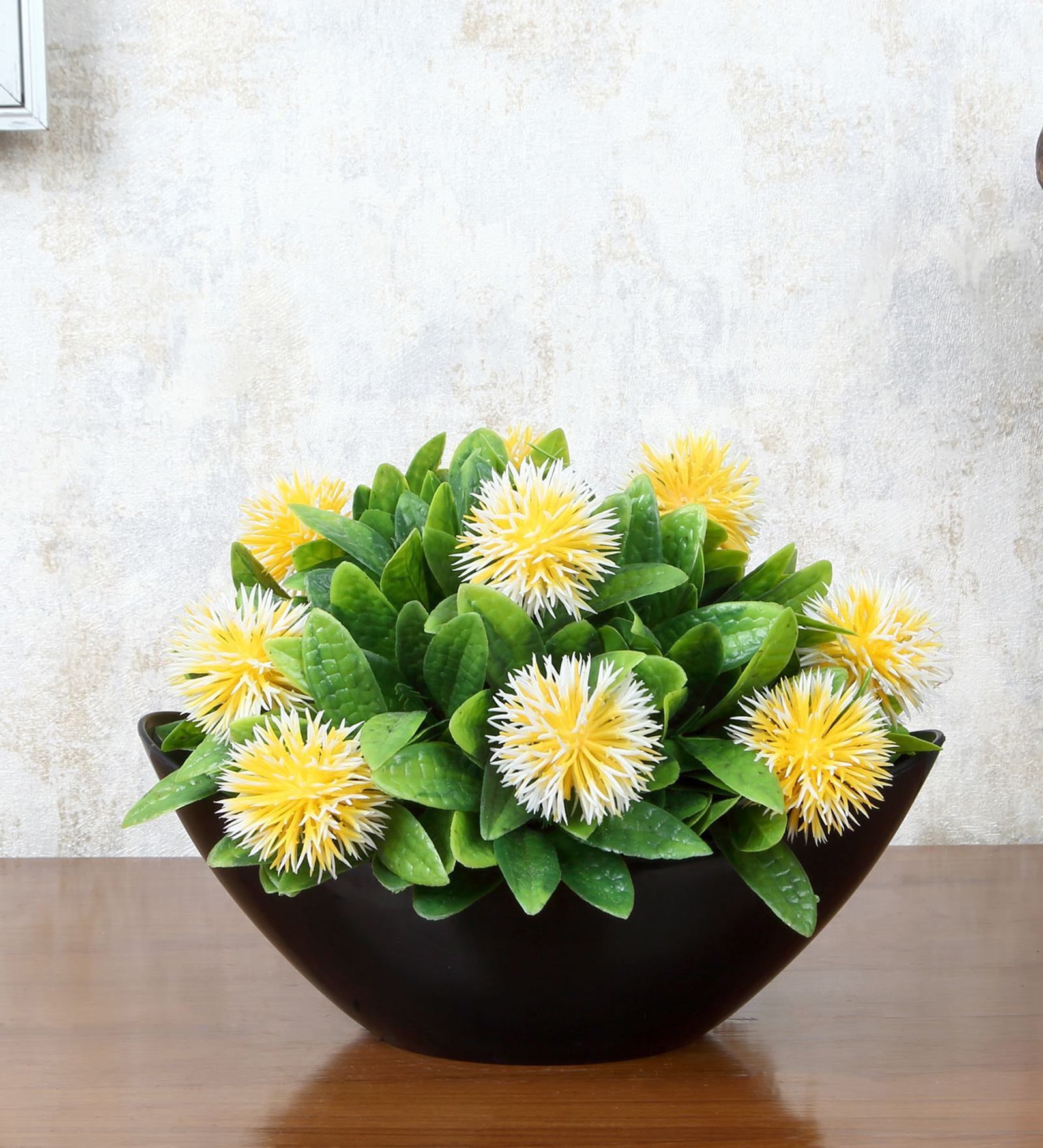 Buy Multicolour Plastic & Polyester Artificial Plant With Pot at 6% OFF ...