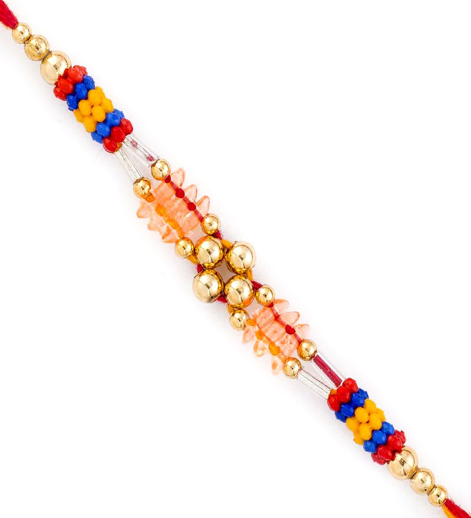 Buy Multicolour Thread & Plastic Rakhi Set by Aapno Rajasthan at 33% ...