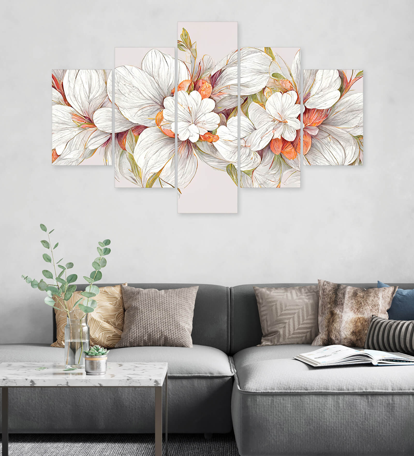 Buy Multicolour Vinyl (Set of 5) Art Panels at 10% OFF by Random ...