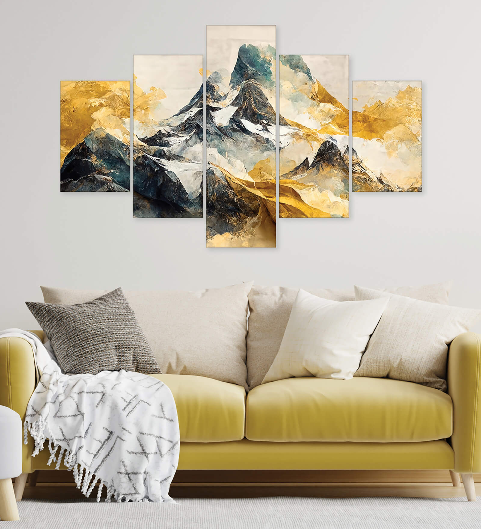 Buy Multicolour Vinyl (Set of 5) Art Panels at 10% OFF by Random ...