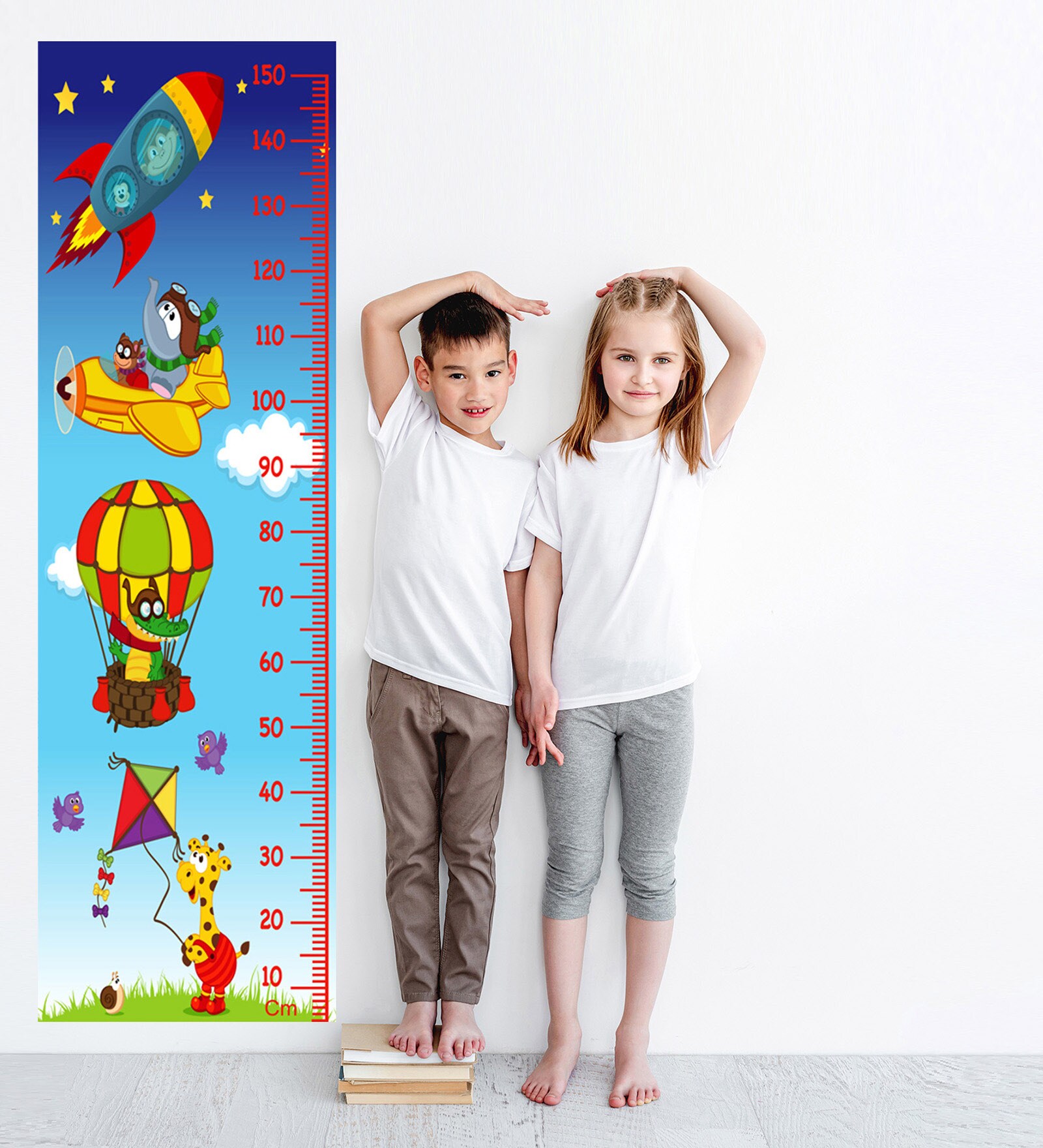 Buy Vanessa Air Transport Multicolour Vinyl Height Chart at 25% OFF by ...