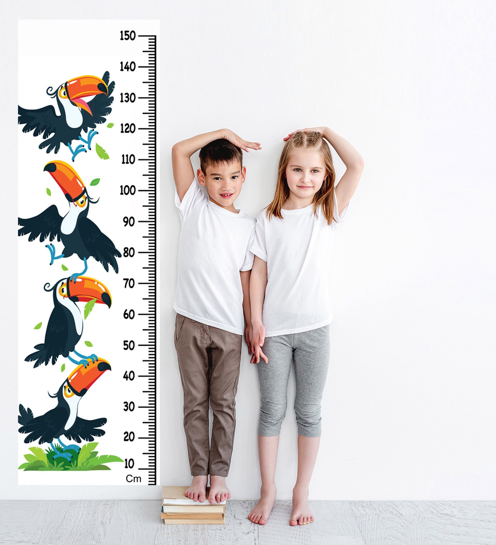 Buy Four Toucans Multicolour Vinyl Height Chart at 30% OFF by Wens ...