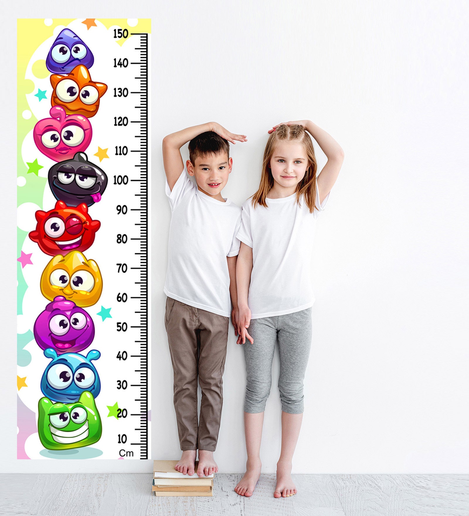 Buy Krypto Funny Cartoon Multicolour Vinyl Height Chart at 25% OFF by ...