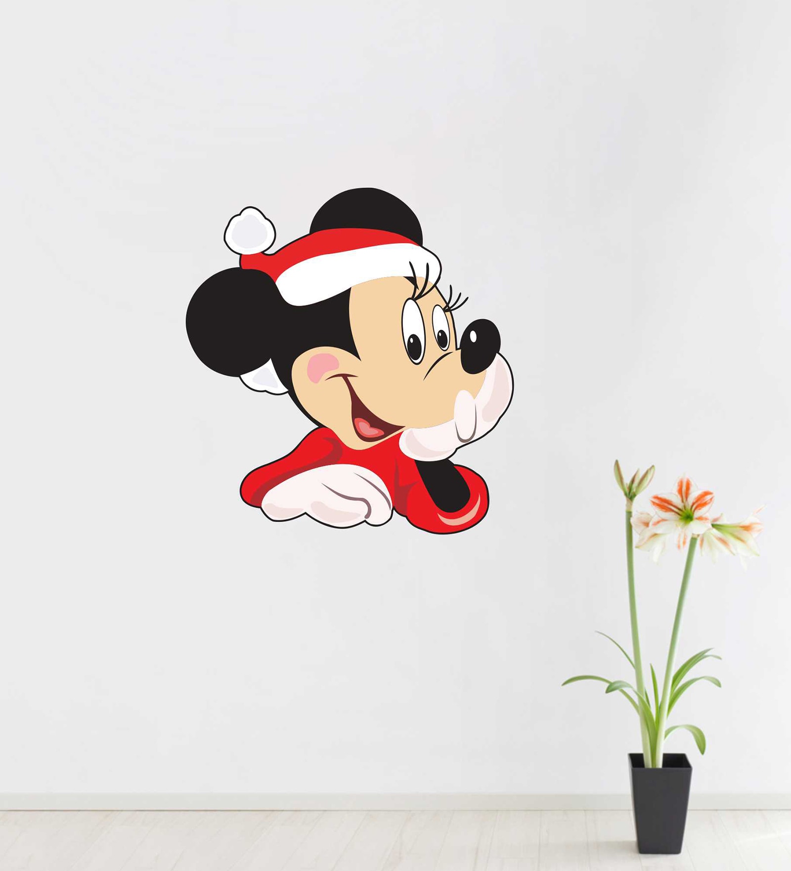 Buy Multicolour Vinyl Mini Micky Mouse Wall Sticker By Wall Attraction ...