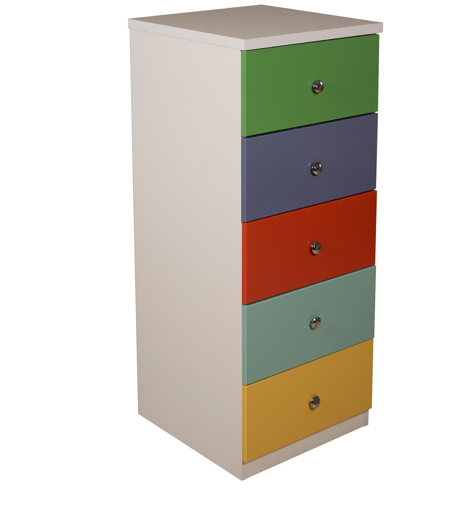 Buy Multi-Utility Five Drawer Chest in Multi-Colour by Child Space ...
